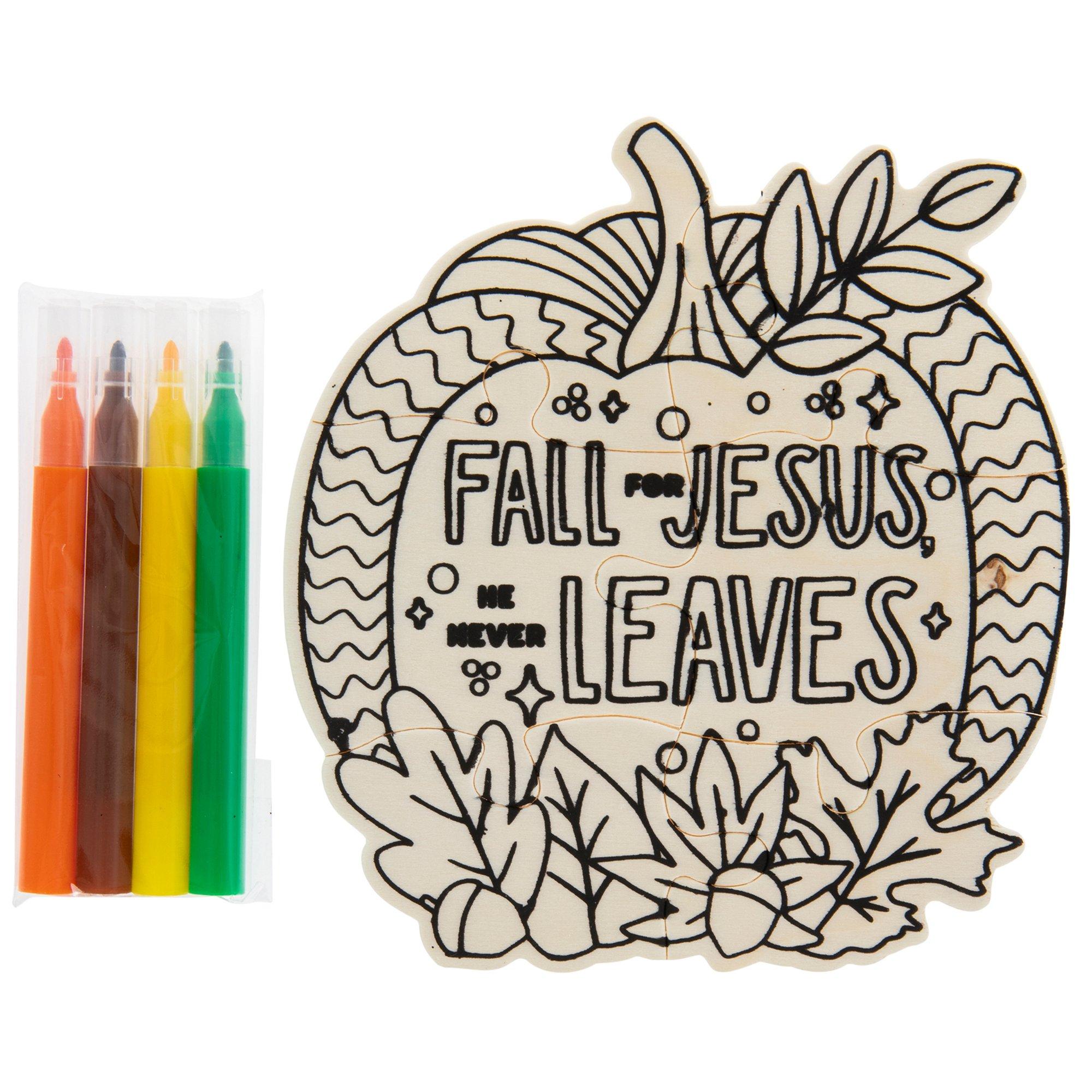 Pumpkin Puzzle Wood Craft Kit | Hobby Lobby | 6321830