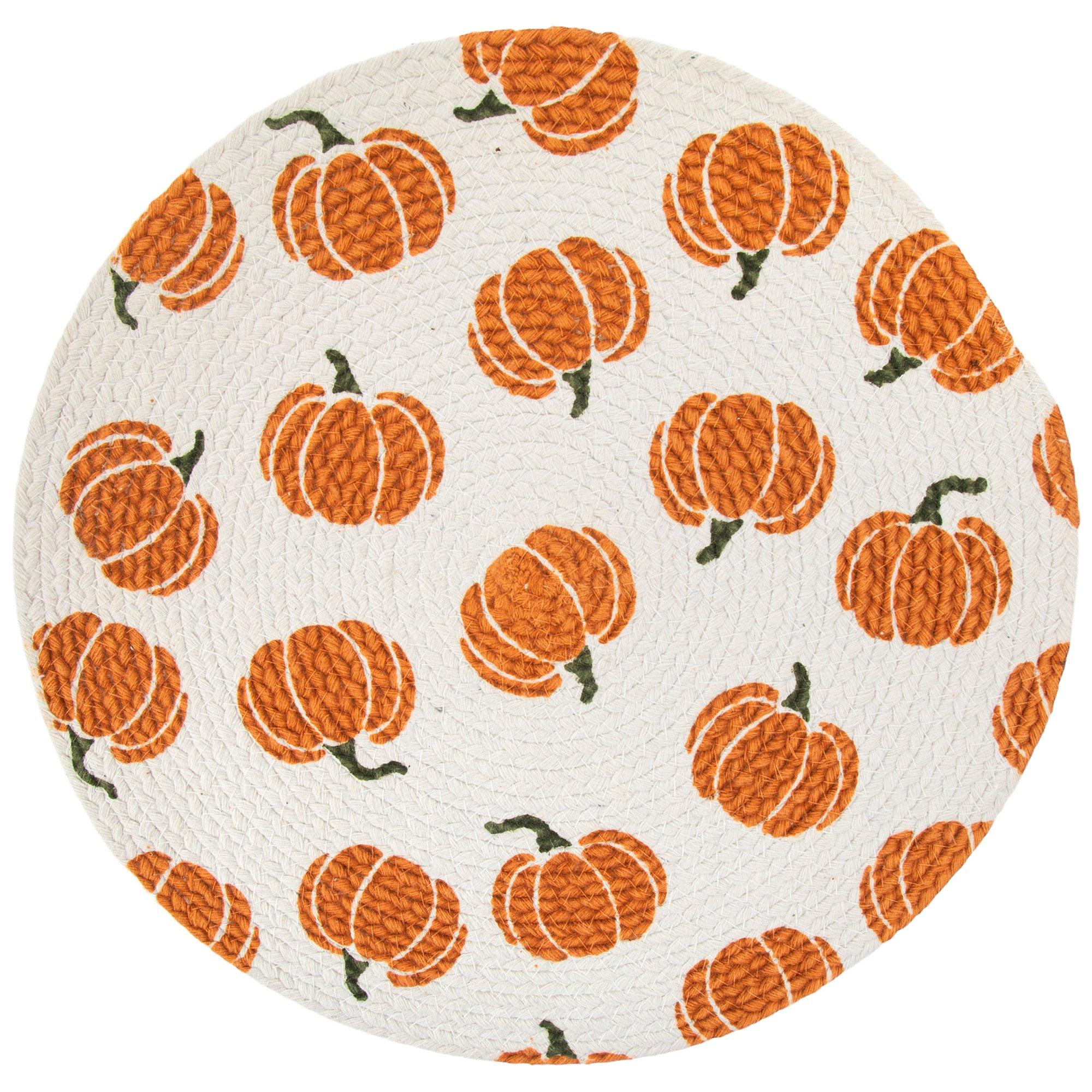 Pumpkins Round Placemat | Hobby Lobby | 6326730