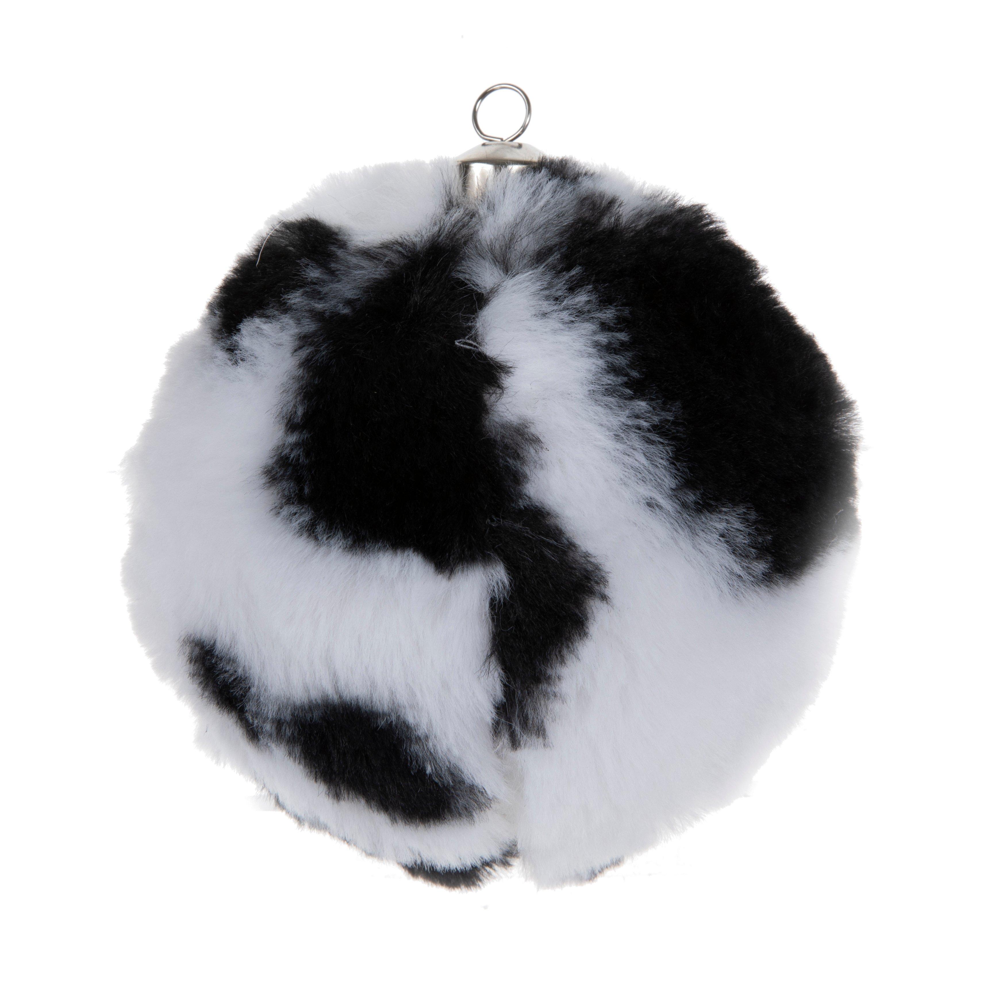 Cow Print Ball Ornament Set | Hobby Lobby | 6327803