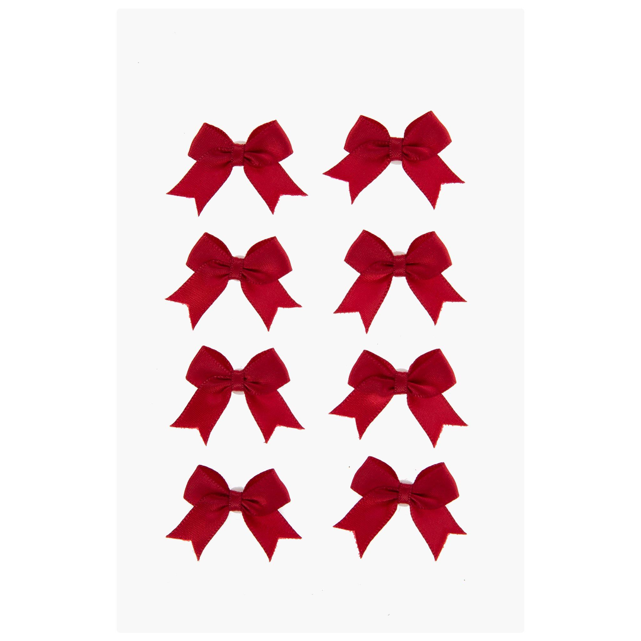 Red Satin Bow 3D Stickers | Hobby Lobby | 6330724