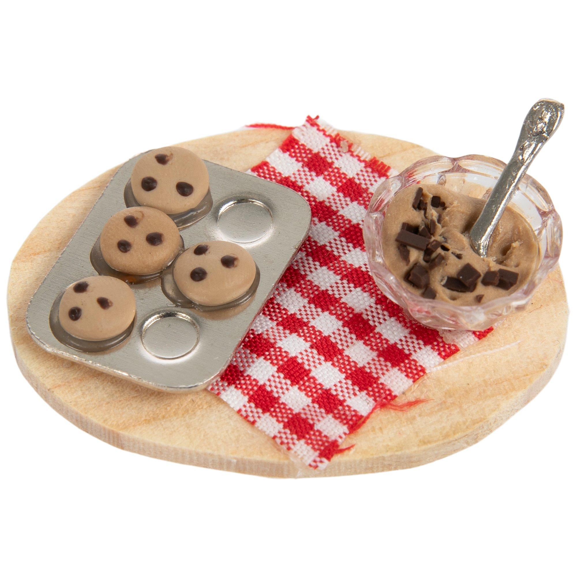 Miniature Home-Made Cookies On Wooden Tray | Hobby Lobby | 633545