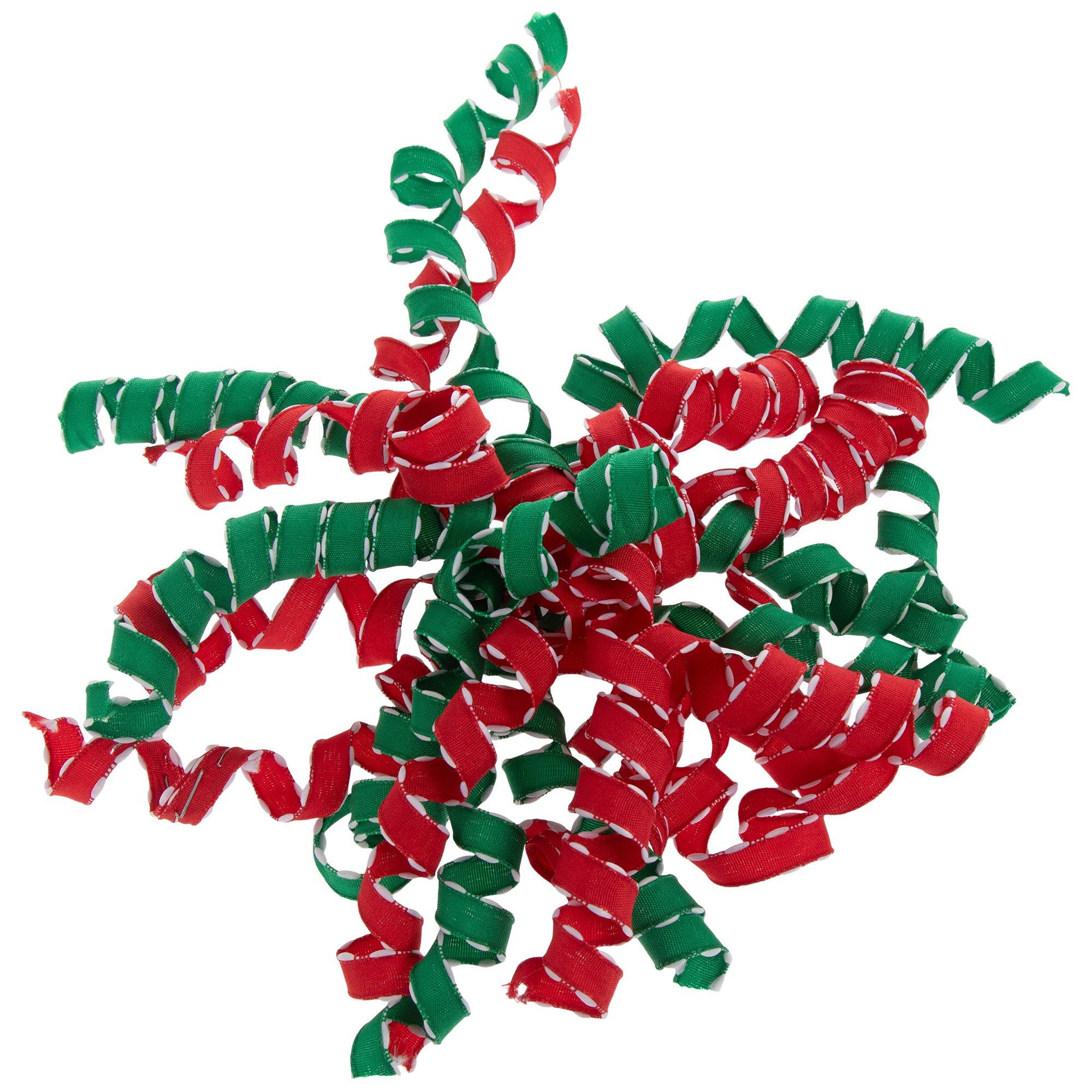 Red & Green Curly Bows | Hobby Lobby | 6338503