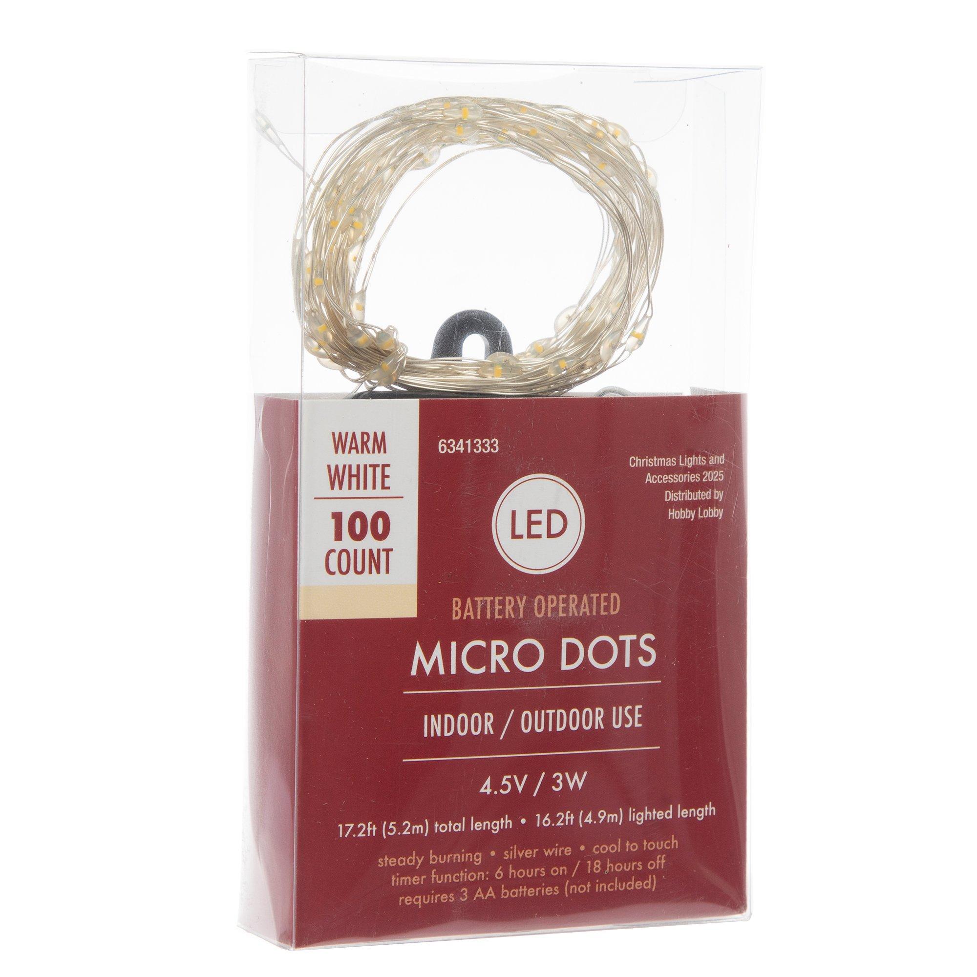 Micro Dot LED Fairy Lights | Hobby Lobby | 6341333