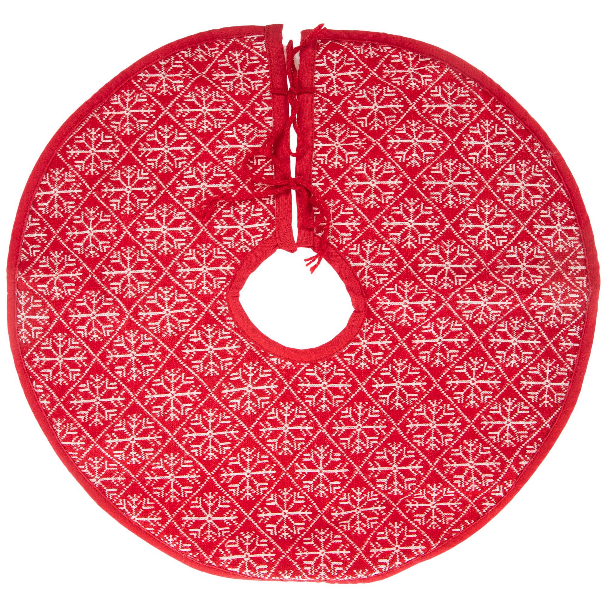 Snowflake Reversible Mini Tree Skirt | Hobby Lobby | 6341986
