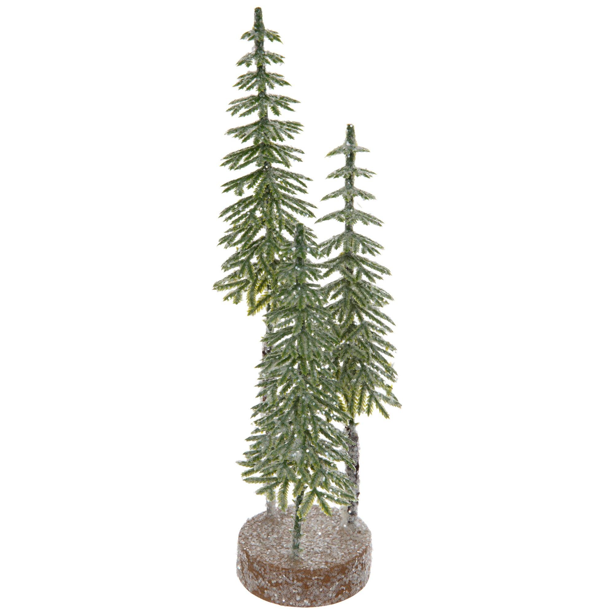 Trio Of Glitter Trees | Hobby Lobby | 6347074