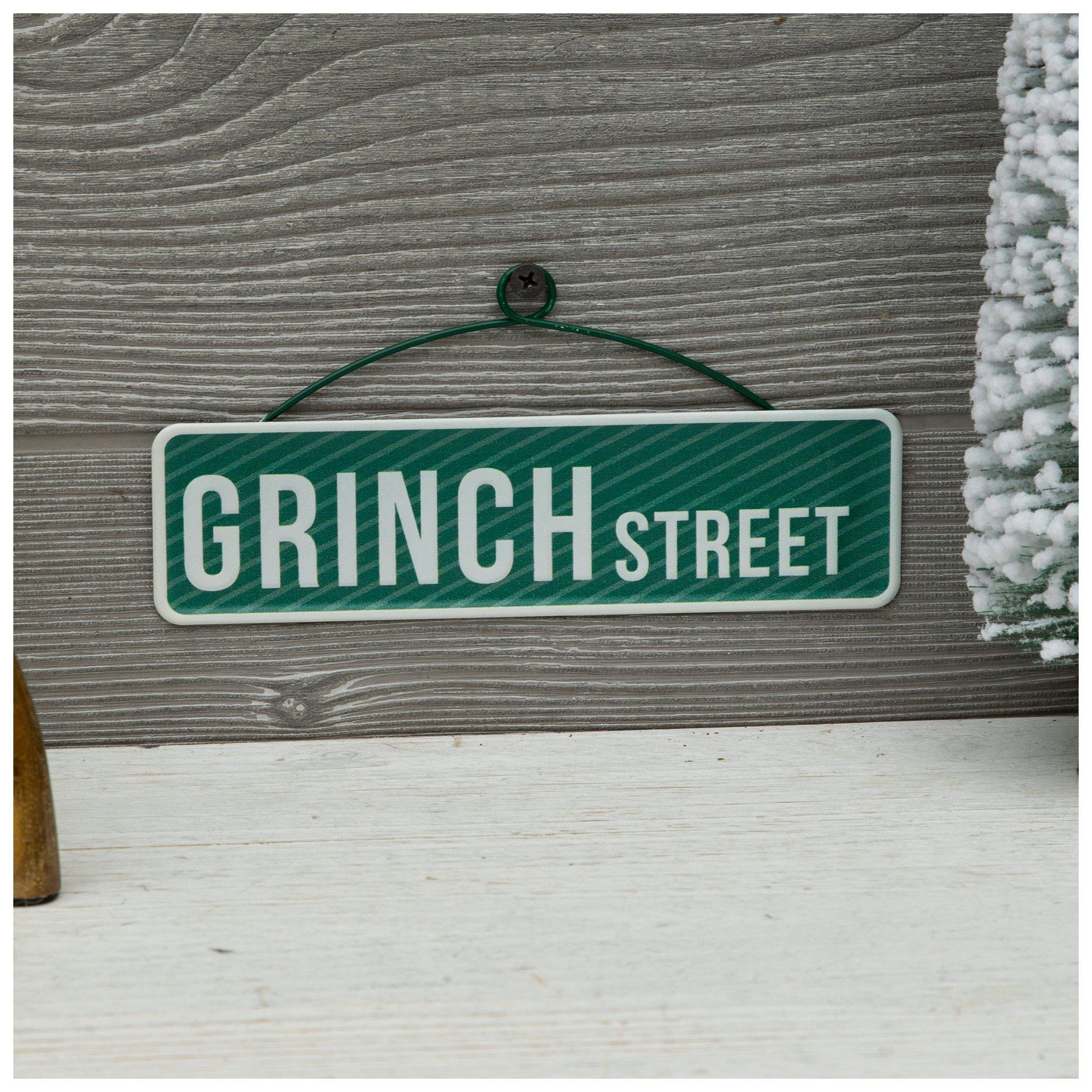 Grinch Street Mini Metal Sign | Hobby Lobby | 6349732