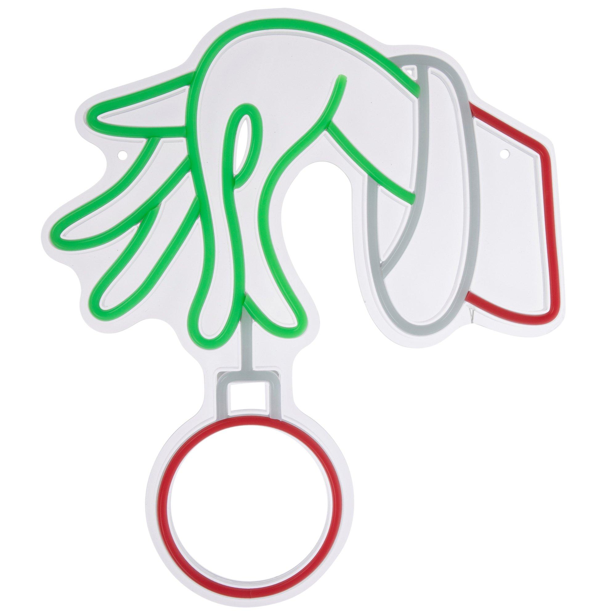 Grinch Hand LED Neon Sign | Hobby Lobby | 6351118