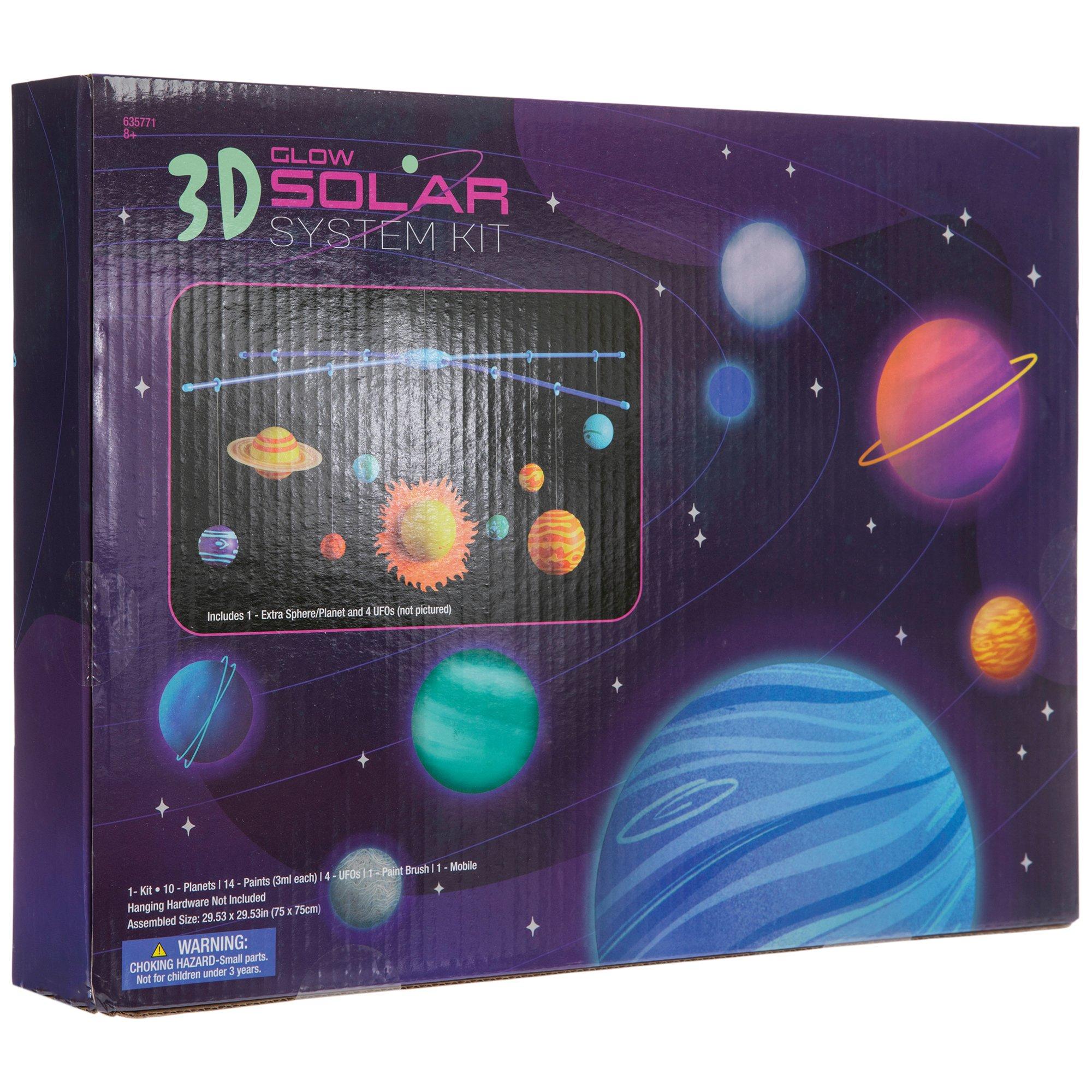 3D Glow Solar System Mobile Making Kit | Hobby Lobby | 635771