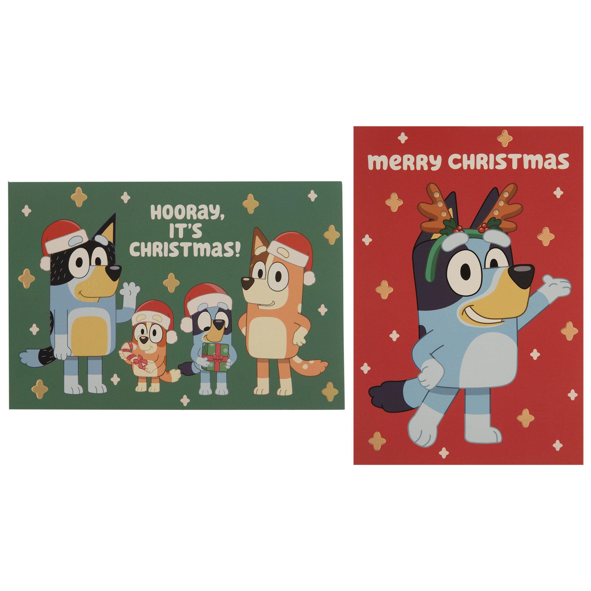 Bluey Christmas Cards & Envelopes | Hobby Lobby | 6359236