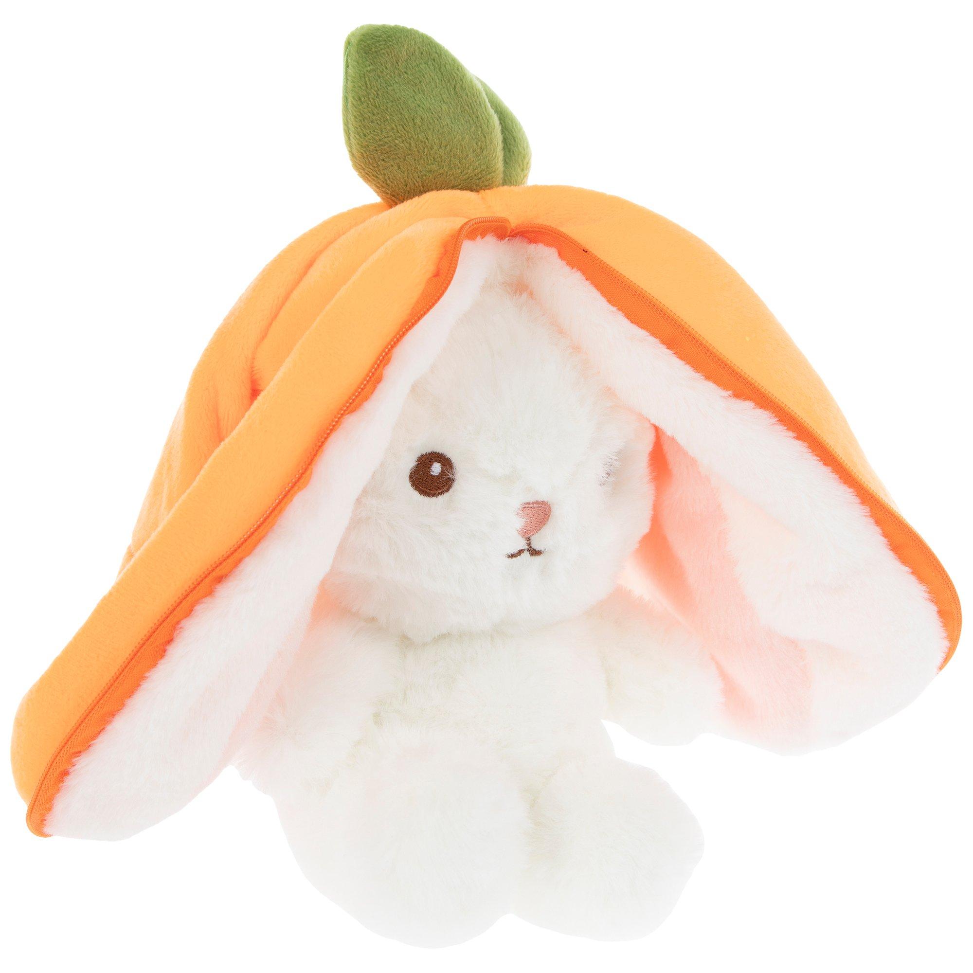 Rabbit Zipped Carrot Egg Plush | Hobby Lobby | 6362404