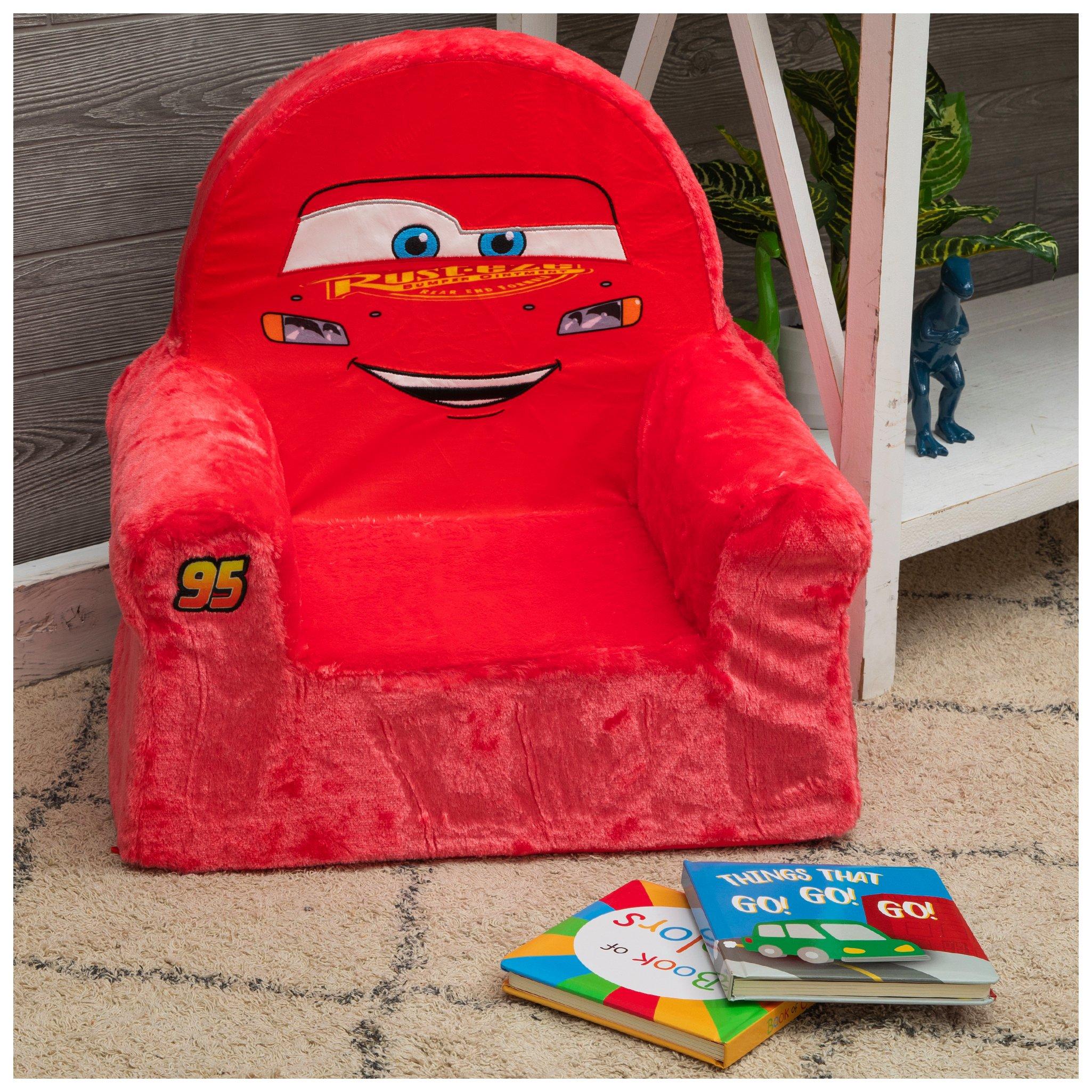 Lightning McQueen Cars Plush Kids Chair | Hobby Lobby | 6366660