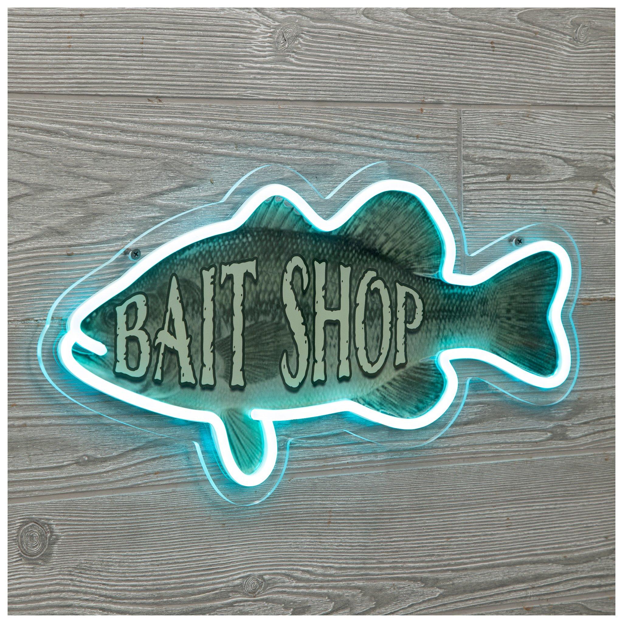 Bait Shop Fish LED Neon Sign | Hobby Lobby | 6367346