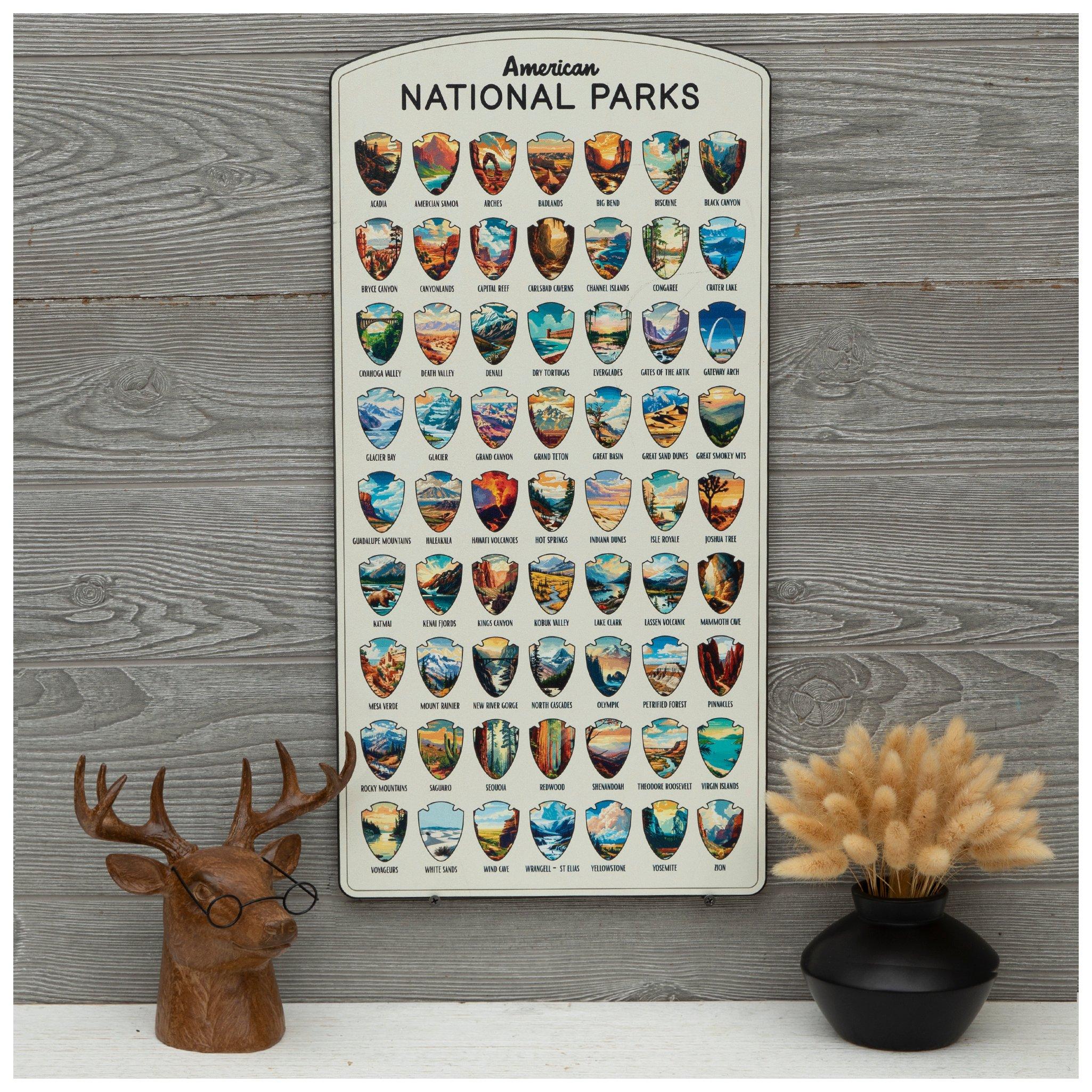 American National Parks Wood Wall Decor | Hobby Lobby | 6368385