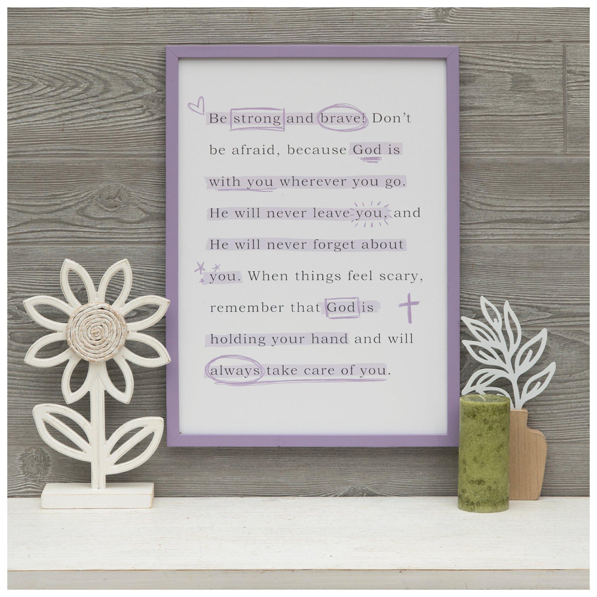 Hobby Lobby Scripture Wall Art