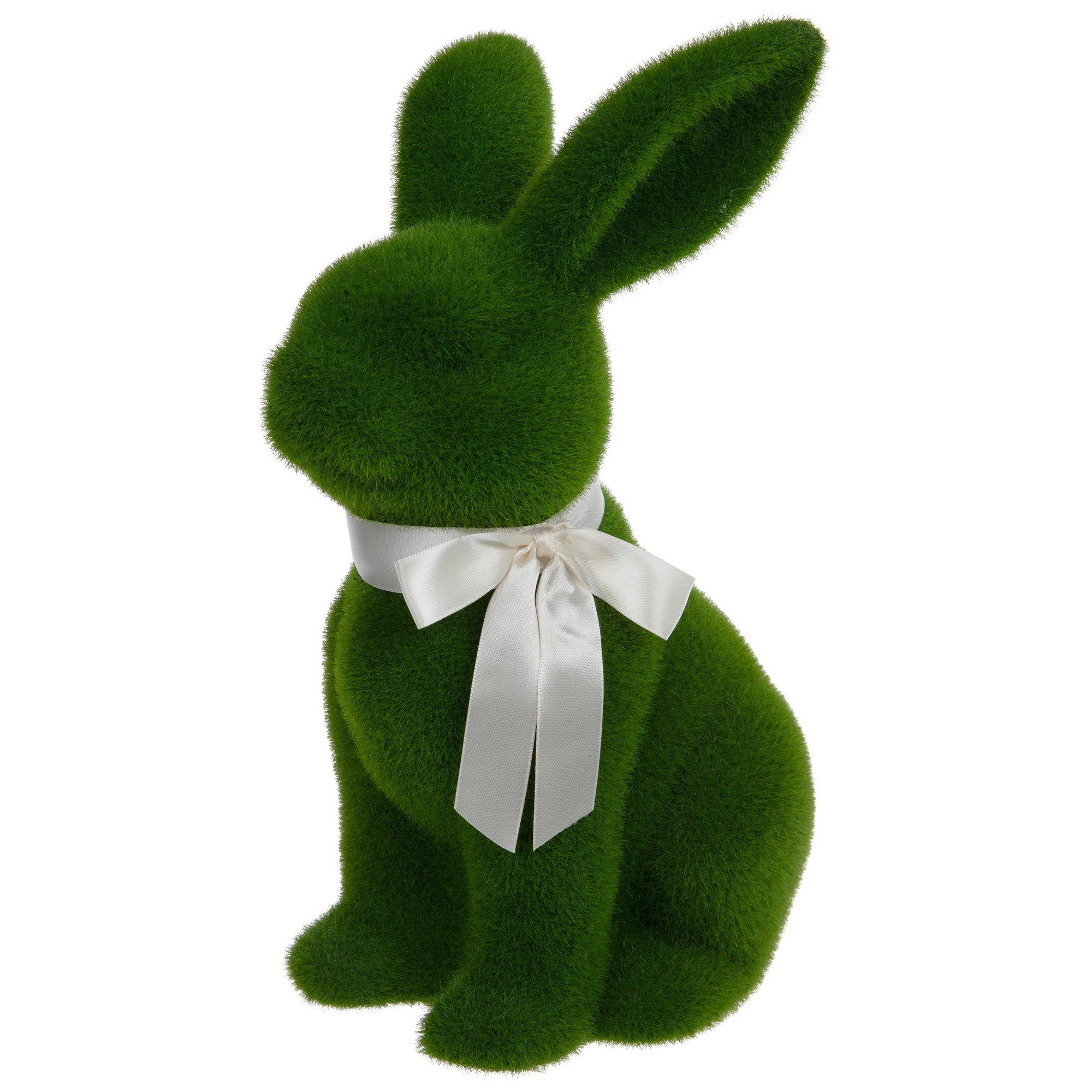 Green Flocked Bunny | Hobby Lobby | 6371983