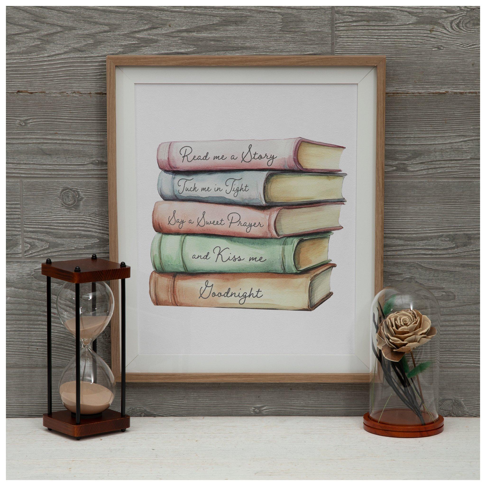Read Me A Story Stacked Books Wood Wall Decor | Hobby Lobby | 6372288