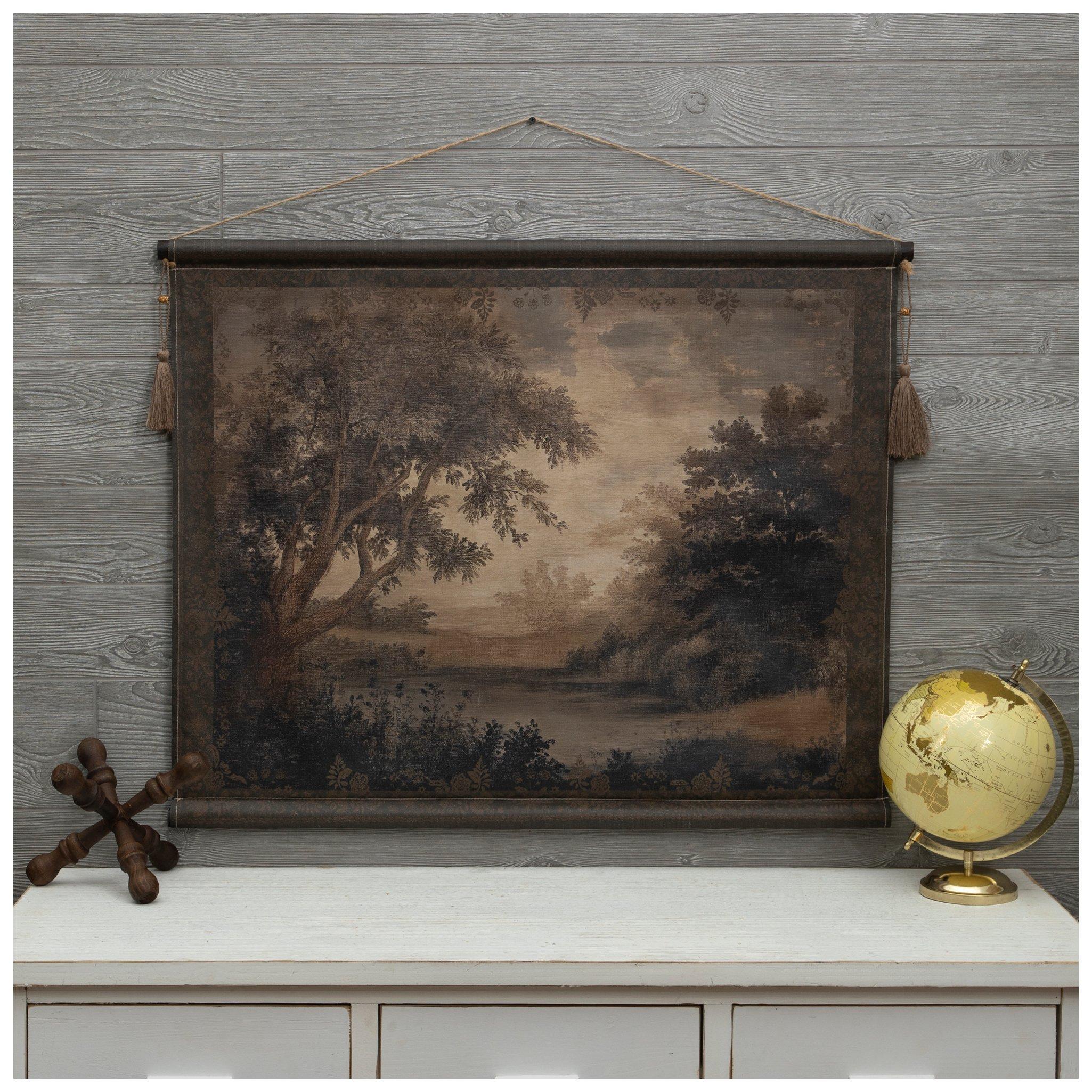 Vintage Moody Landscape Tapestry Wall Decor | Hobby Lobby | 6376867