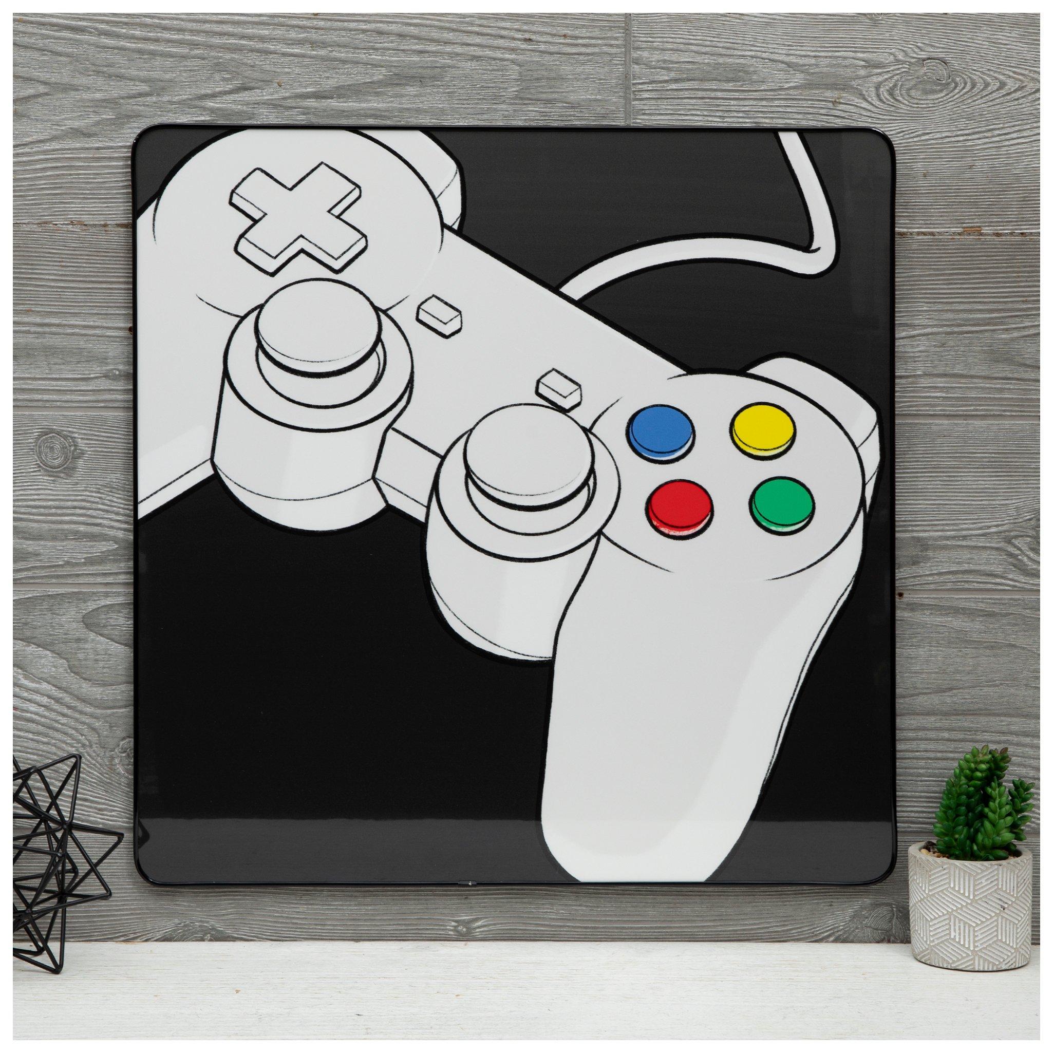 White Game Controller Wood Wall Decor | Hobby Lobby | 6378145