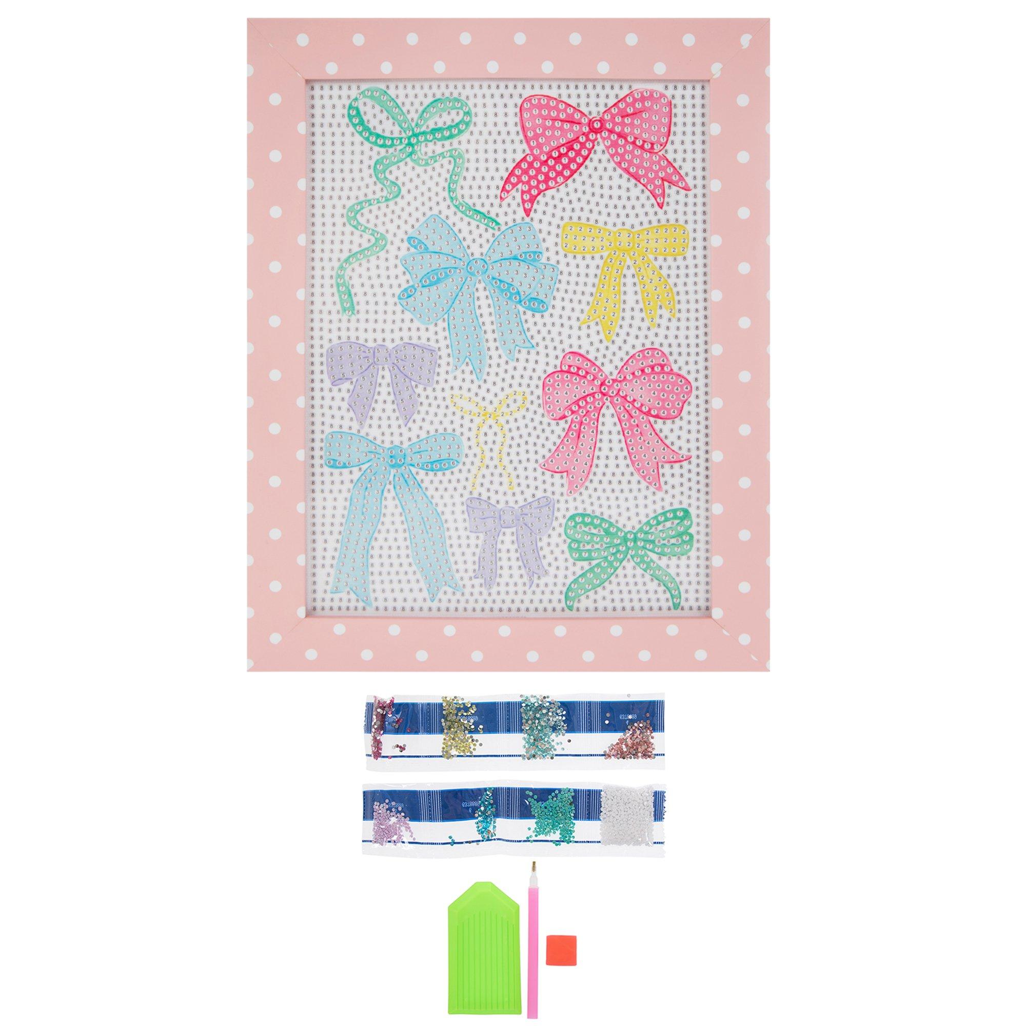 Colorful Bows Diamond Art Kit | Hobby Lobby | 6378889