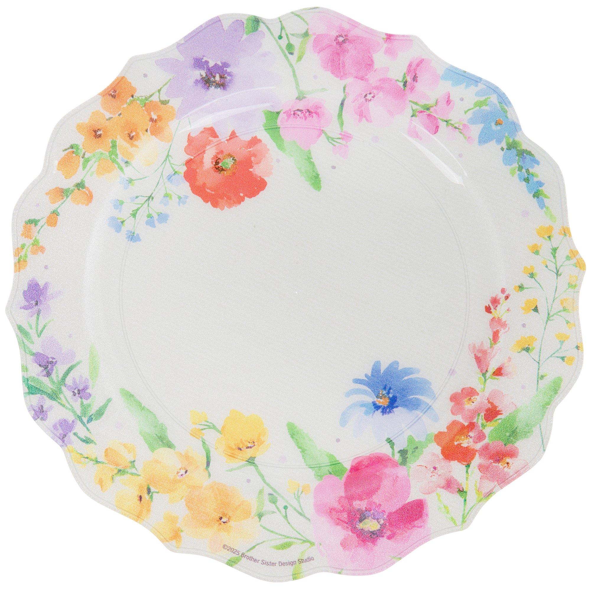 Watercolor Floral Plates | Hobby Lobby | 6381719
