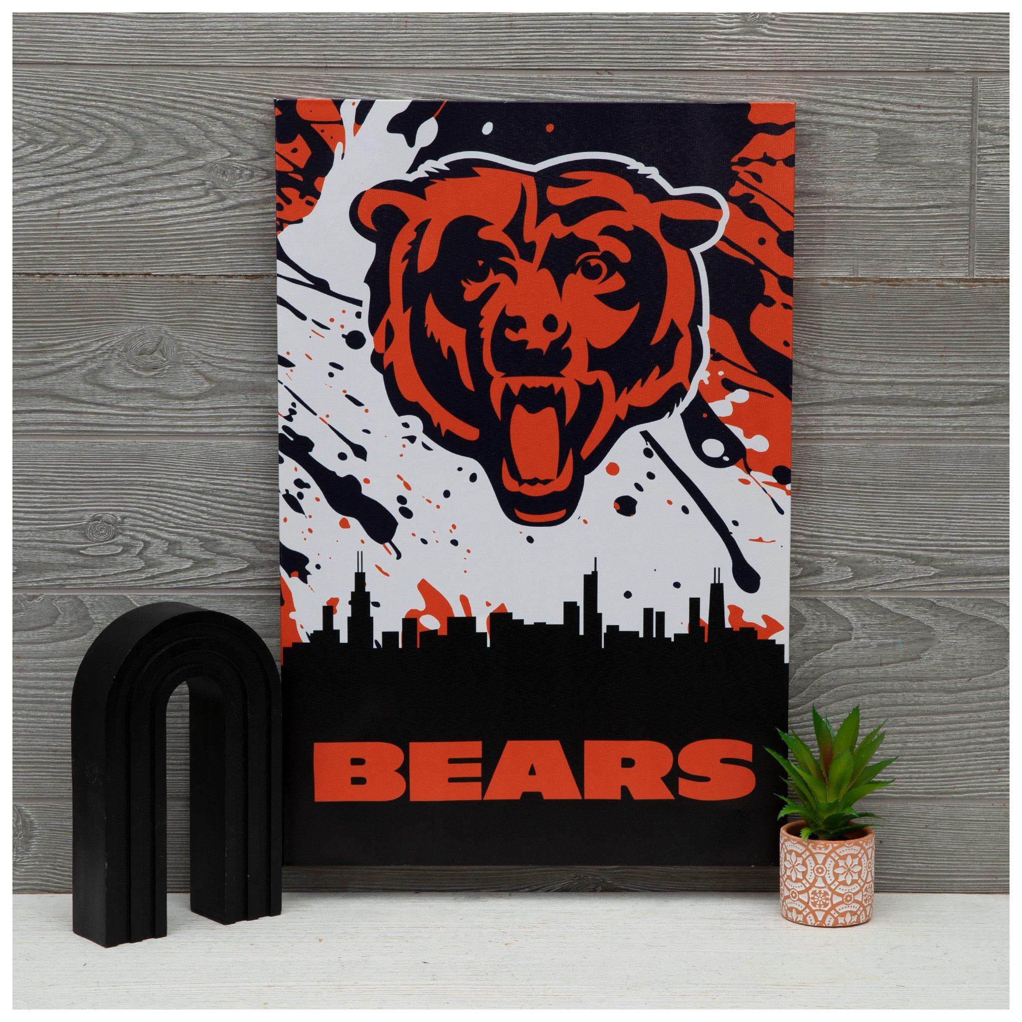 Chicago Bears Skyline Canvas Wall Decor | Hobby Lobby | 6382014