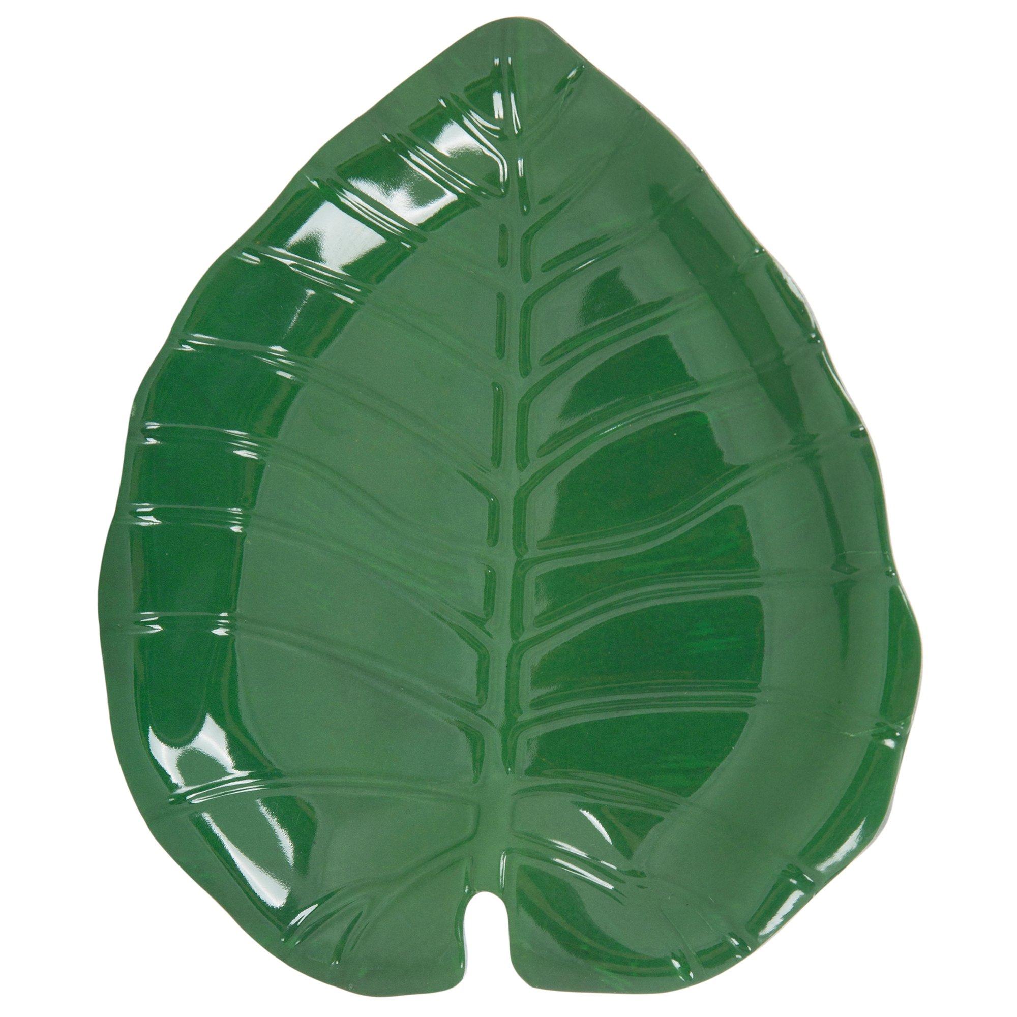 Monstera Leaf Appetizer Plate | Hobby Lobby | 6383996