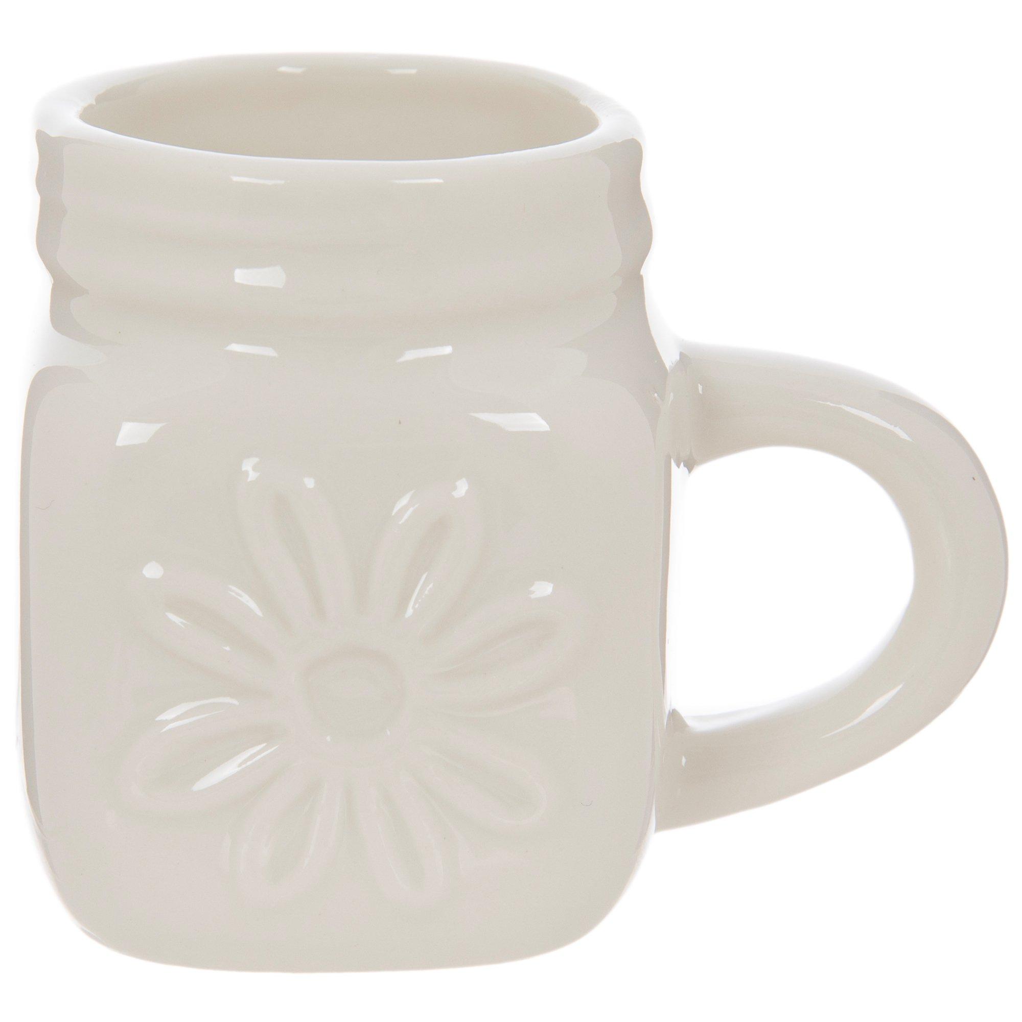 Embossed Daisy Espresso Mug | Hobby Lobby | 6387237