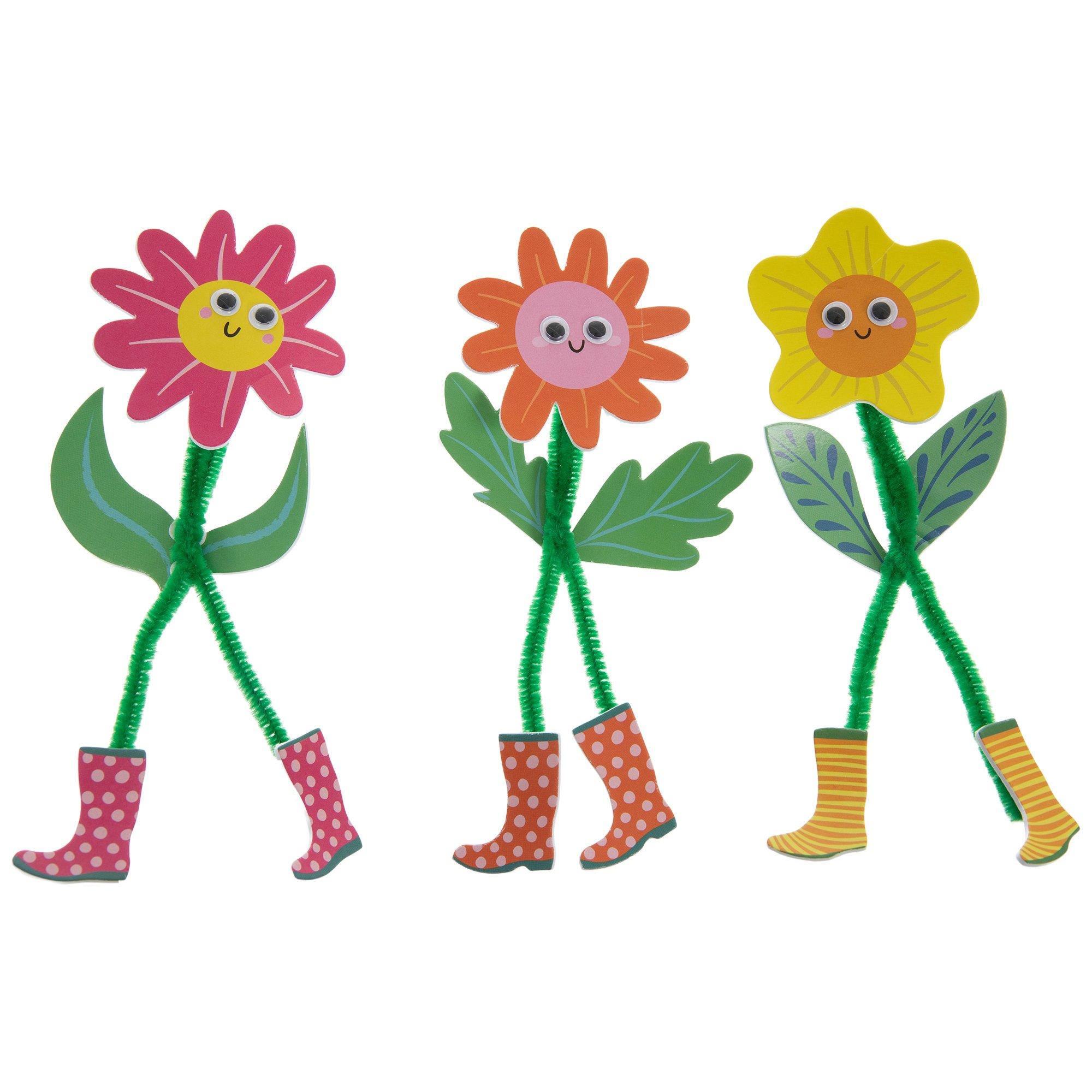Flower Characters Foam Craft Kit | Hobby Lobby | 6393300