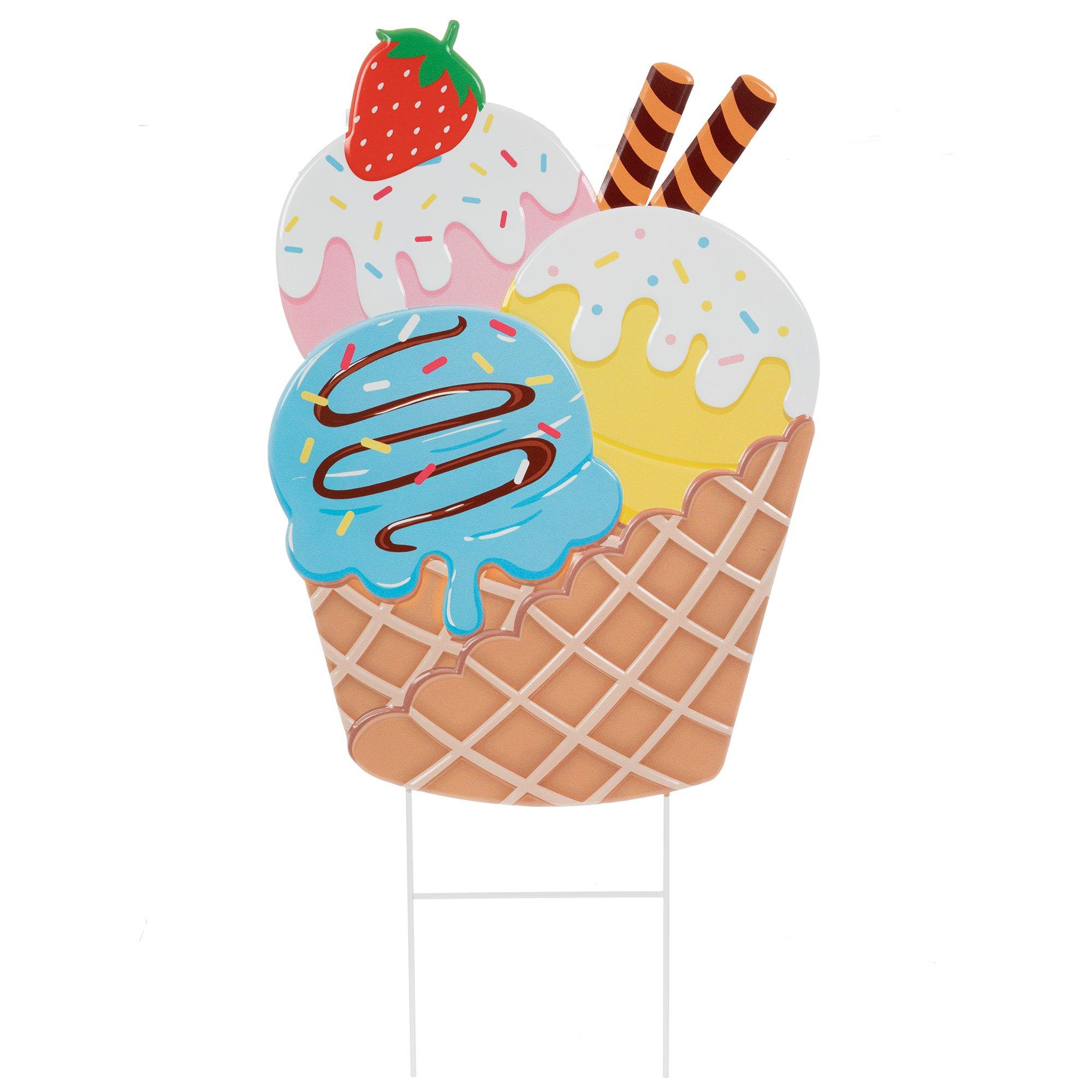 Ice Cream Sundae Metal Garden Stake | Hobby Lobby | 6398648