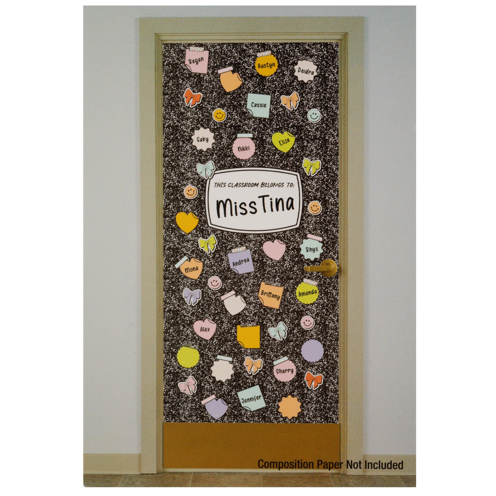 Composition Notebook Cutouts Door Decor | Hobby Lobby | 6405252