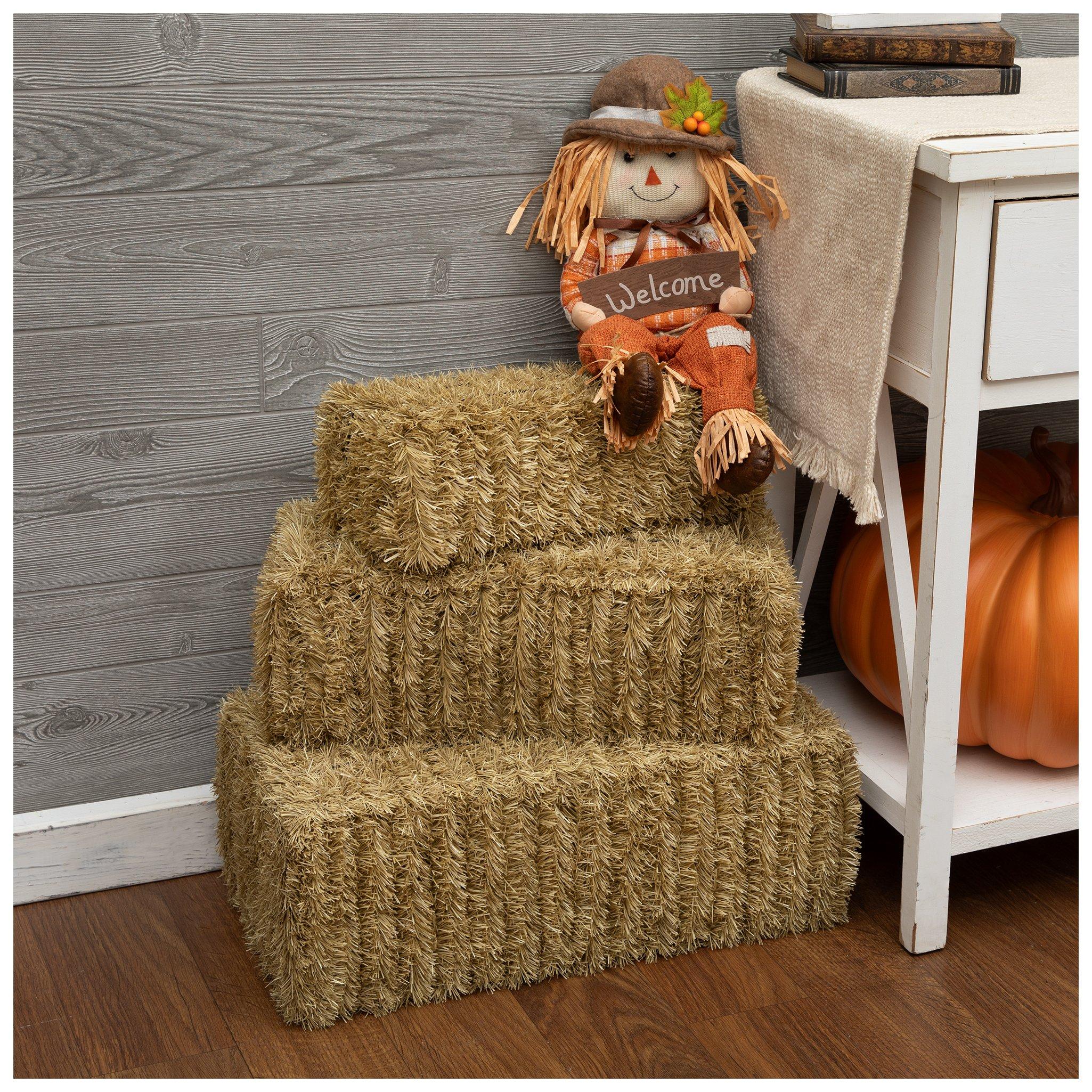 Rectangular Tinsel Hay Bale | Hobby Lobby | 6412738