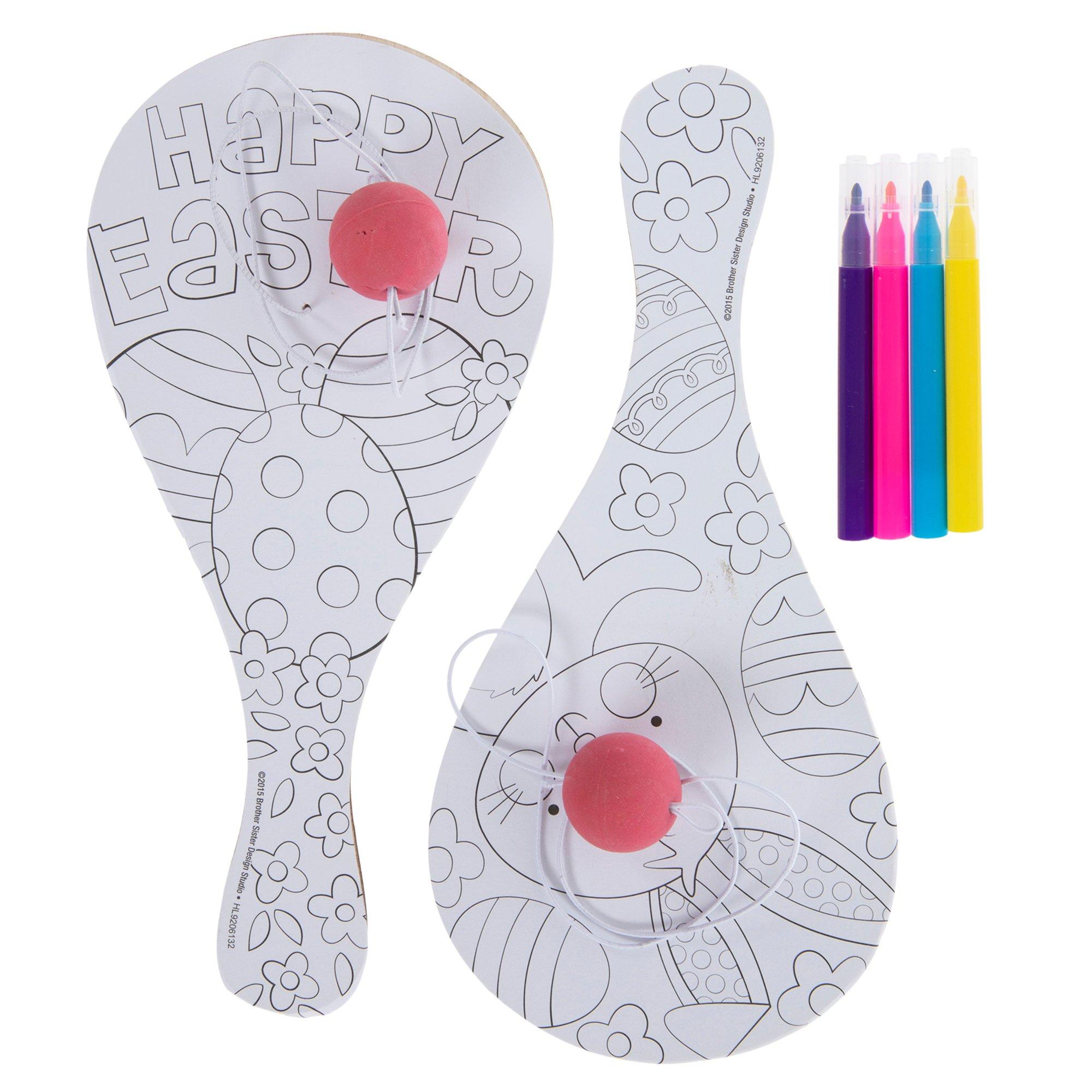 Happy Easter Paddle Ball Coloring Kit | Hobby Lobby | 6413264