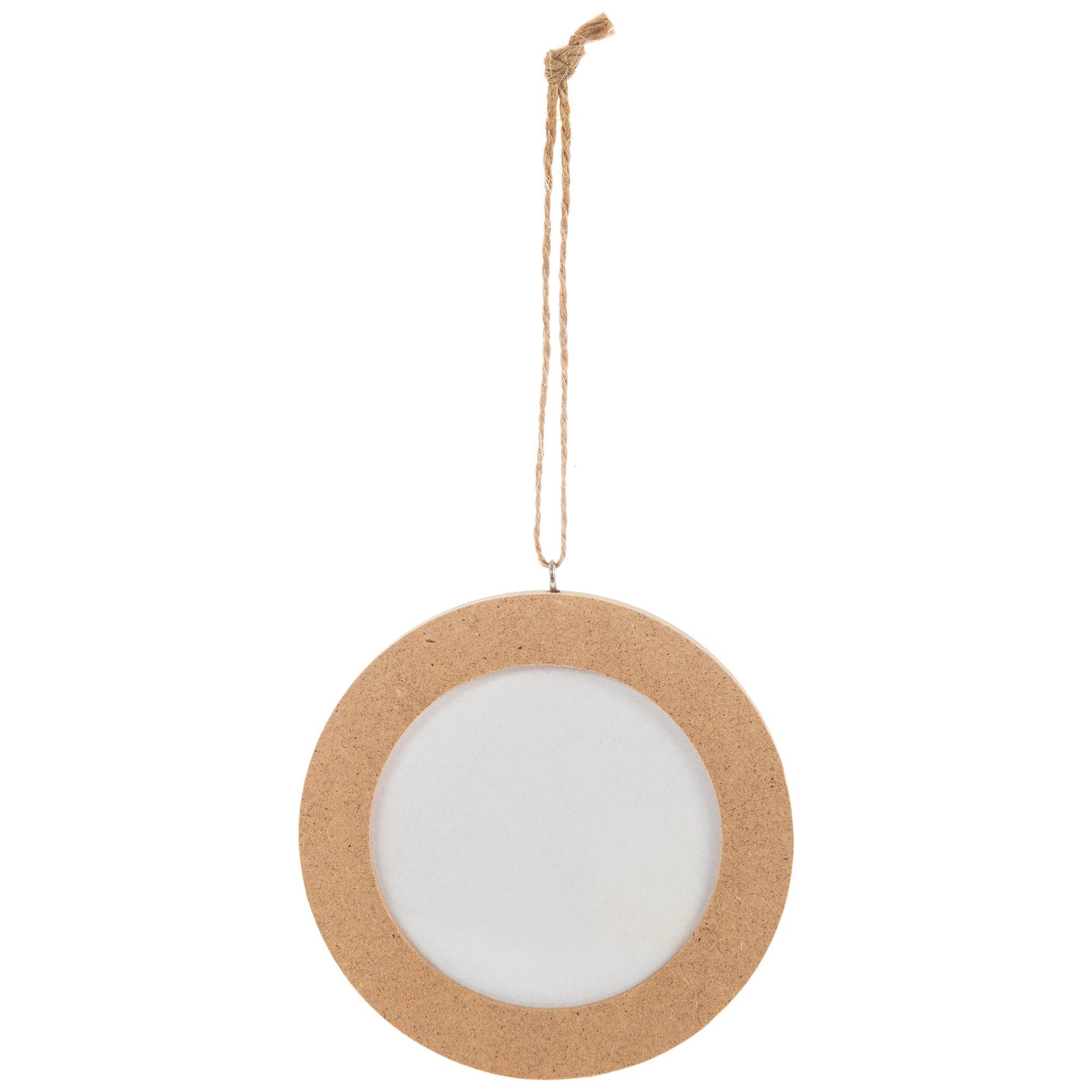 Round Picture Frame Ornaments | Hobby Lobby | 6762801