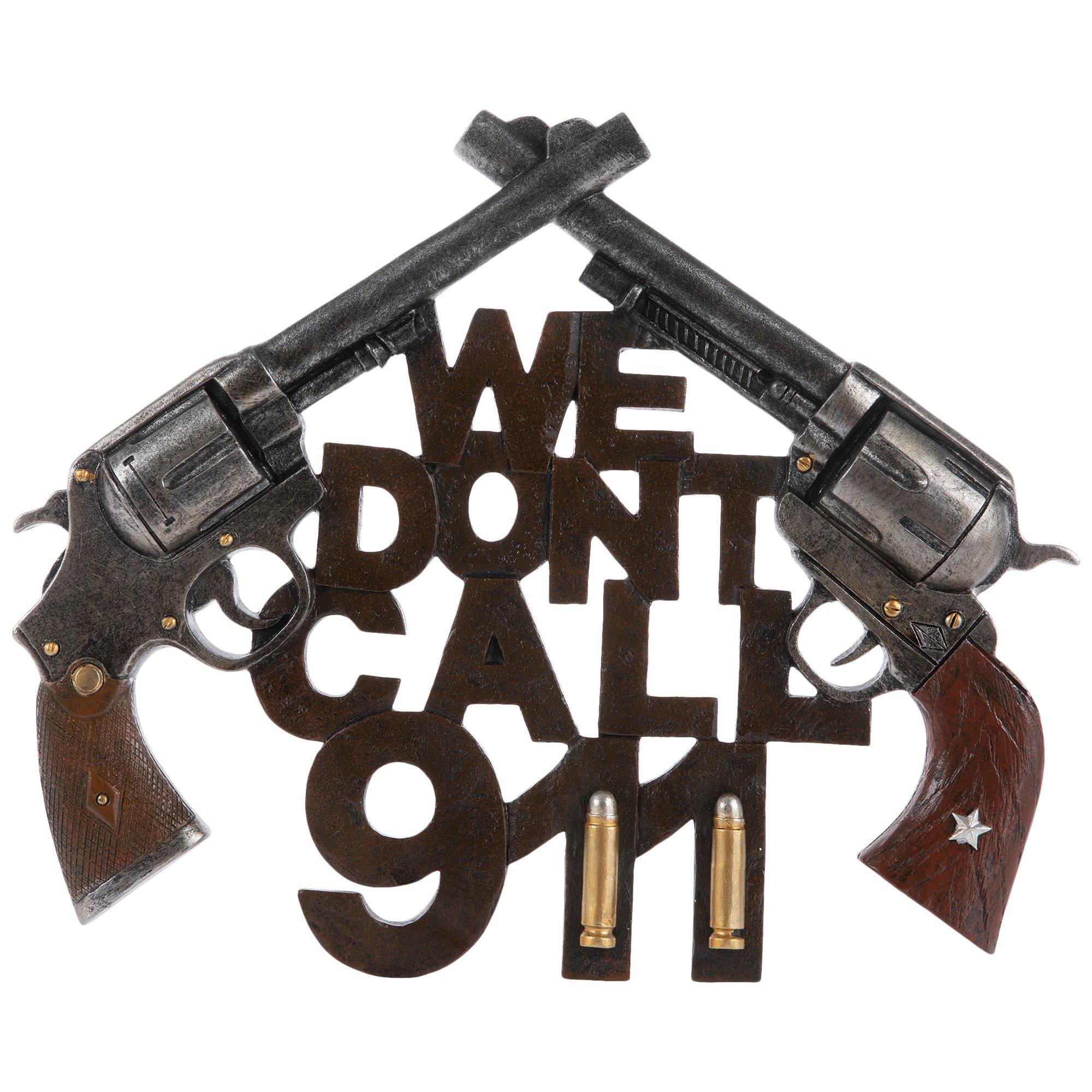 We Don't Call 911 Revolvers Wall Decor | Hobby Lobby | 695304
