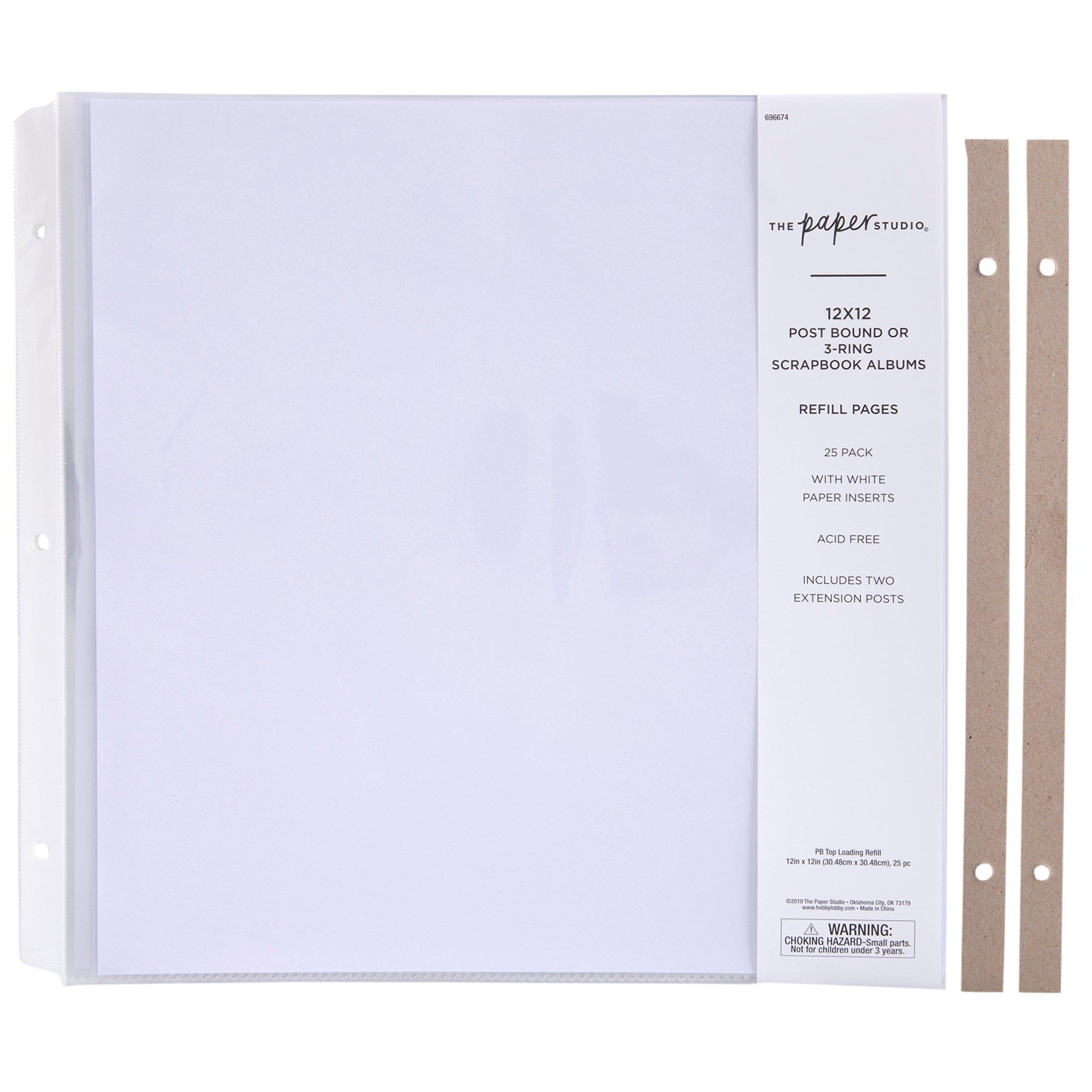 Album Refill Pages - 12" x 12" | Hobby Lobby | 696674