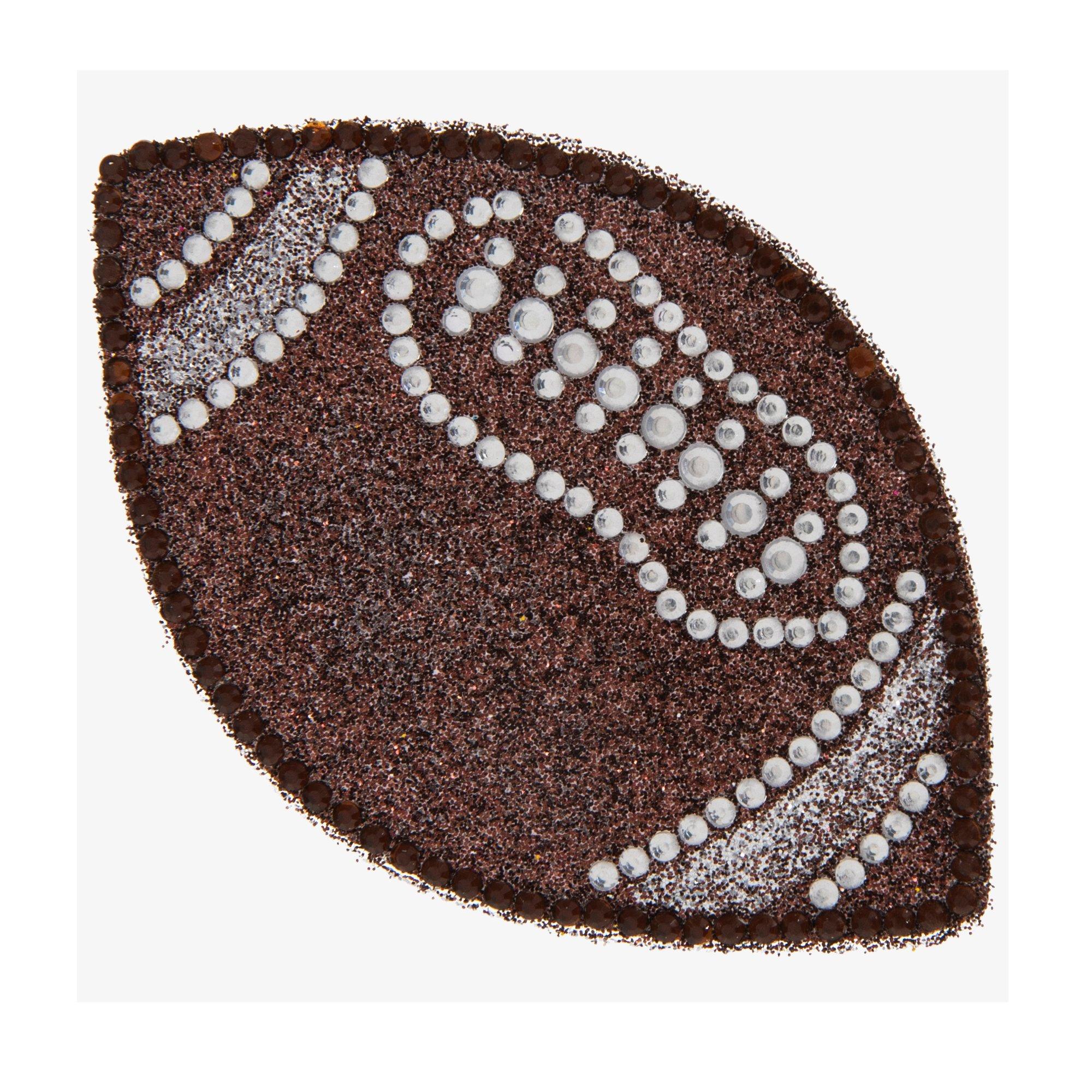 Football Glitter & Rhinestone Sticker | Hobby Lobby | 698977