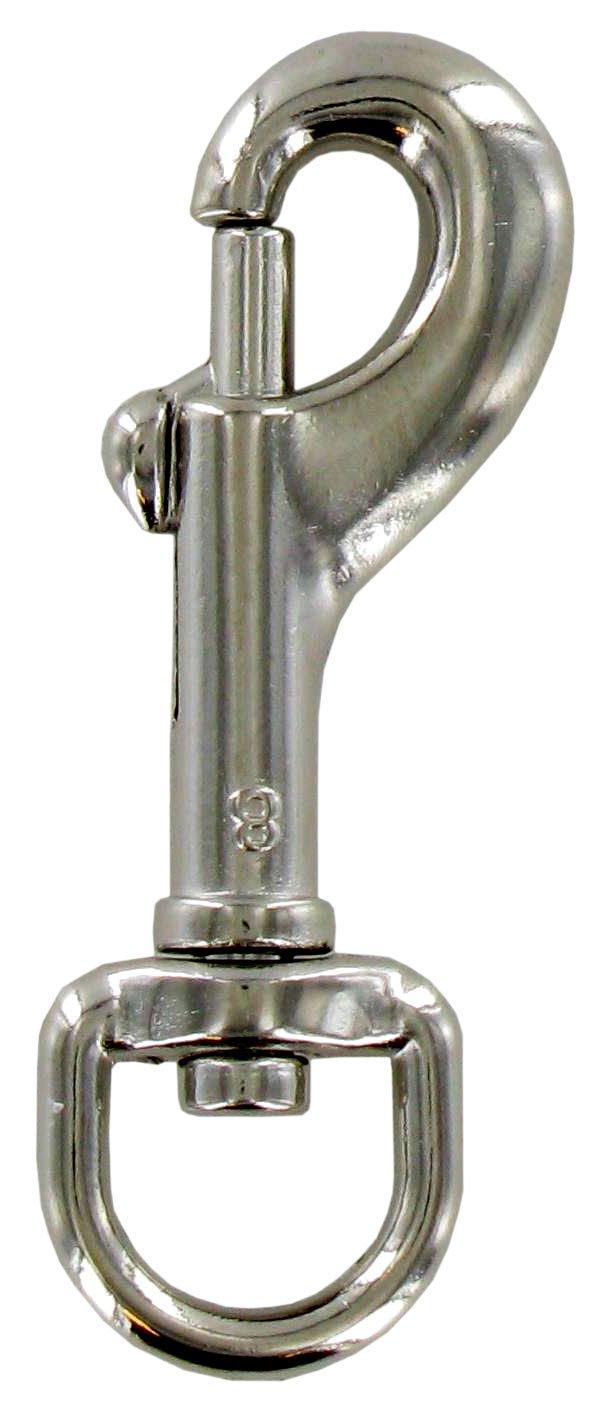 3/8" Nickel Spring Snap Key Rings | Hobby Lobby | 714030