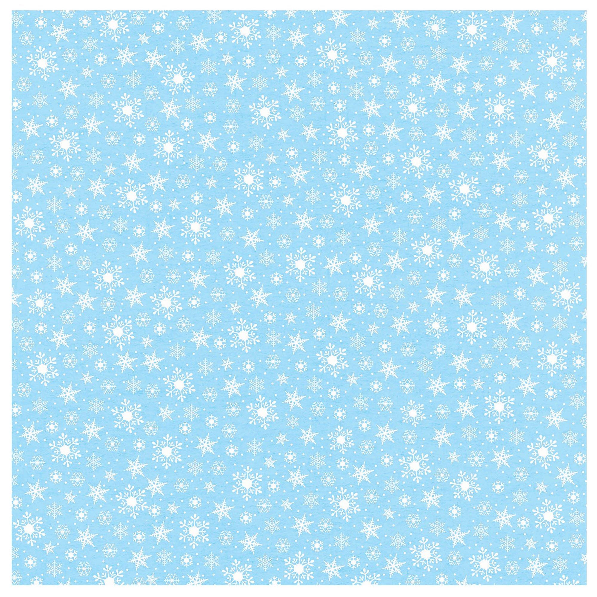 Classic Snowflakes Scrapbook Paper - 12" x 12" | Hobby Lobby | 721563