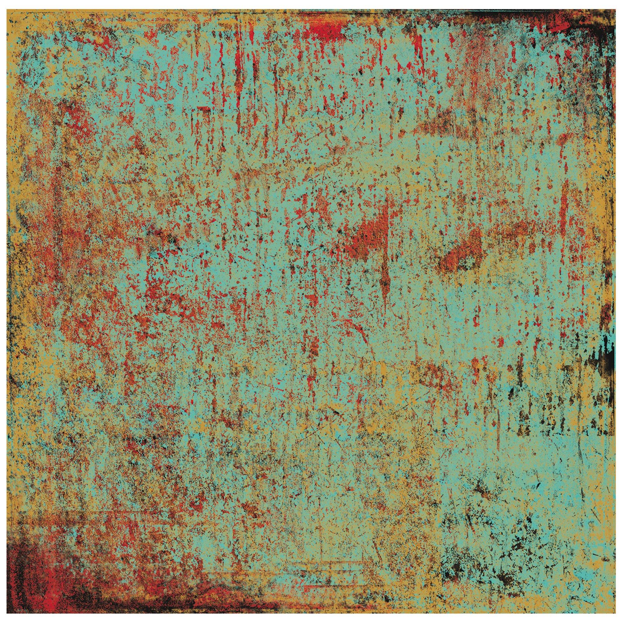 Distressed Teal Rebel Scrapbook Paper - 12" x 12" | Hobby Lobby | 724666