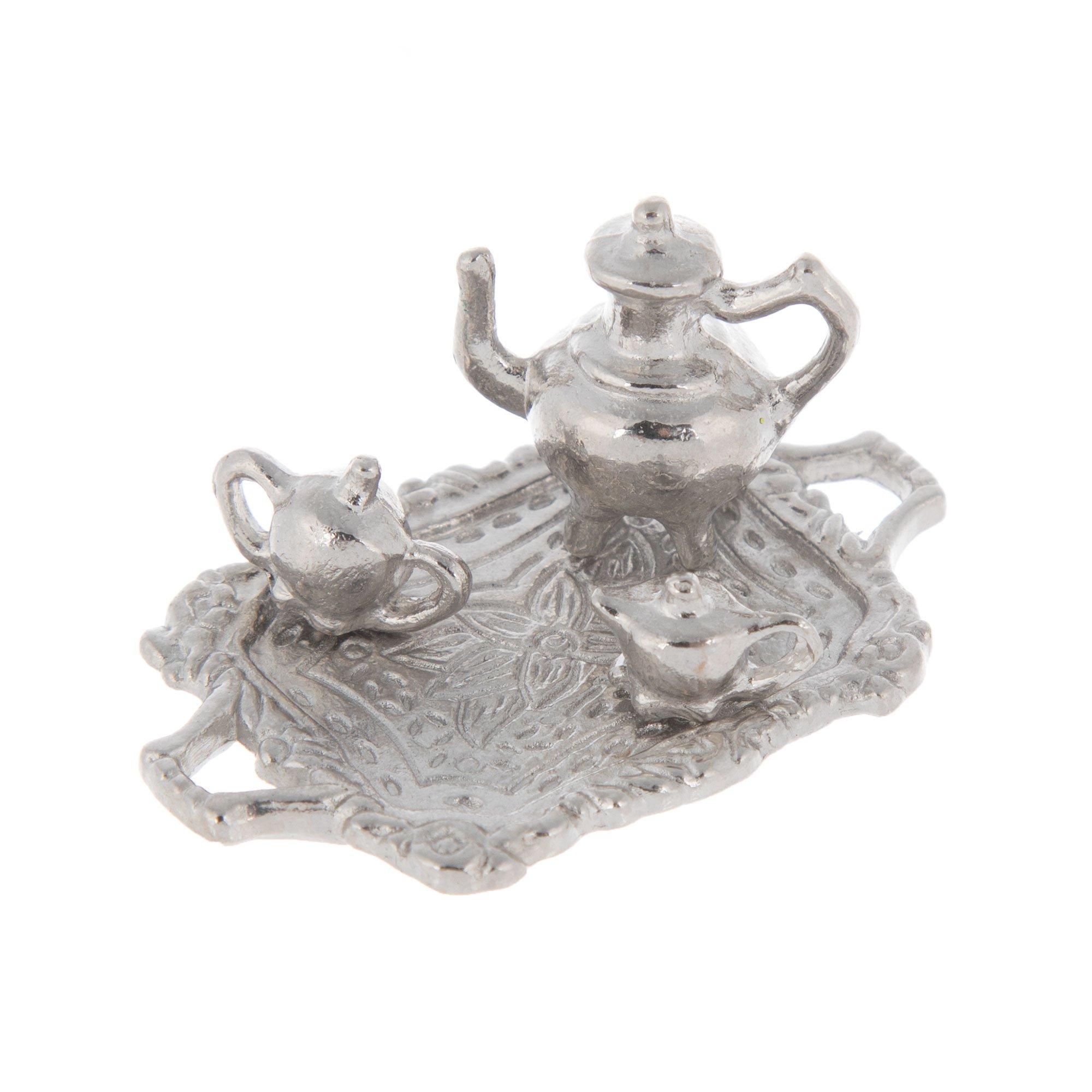 Miniature Silver Tea Set | Hobby Lobby | 728741