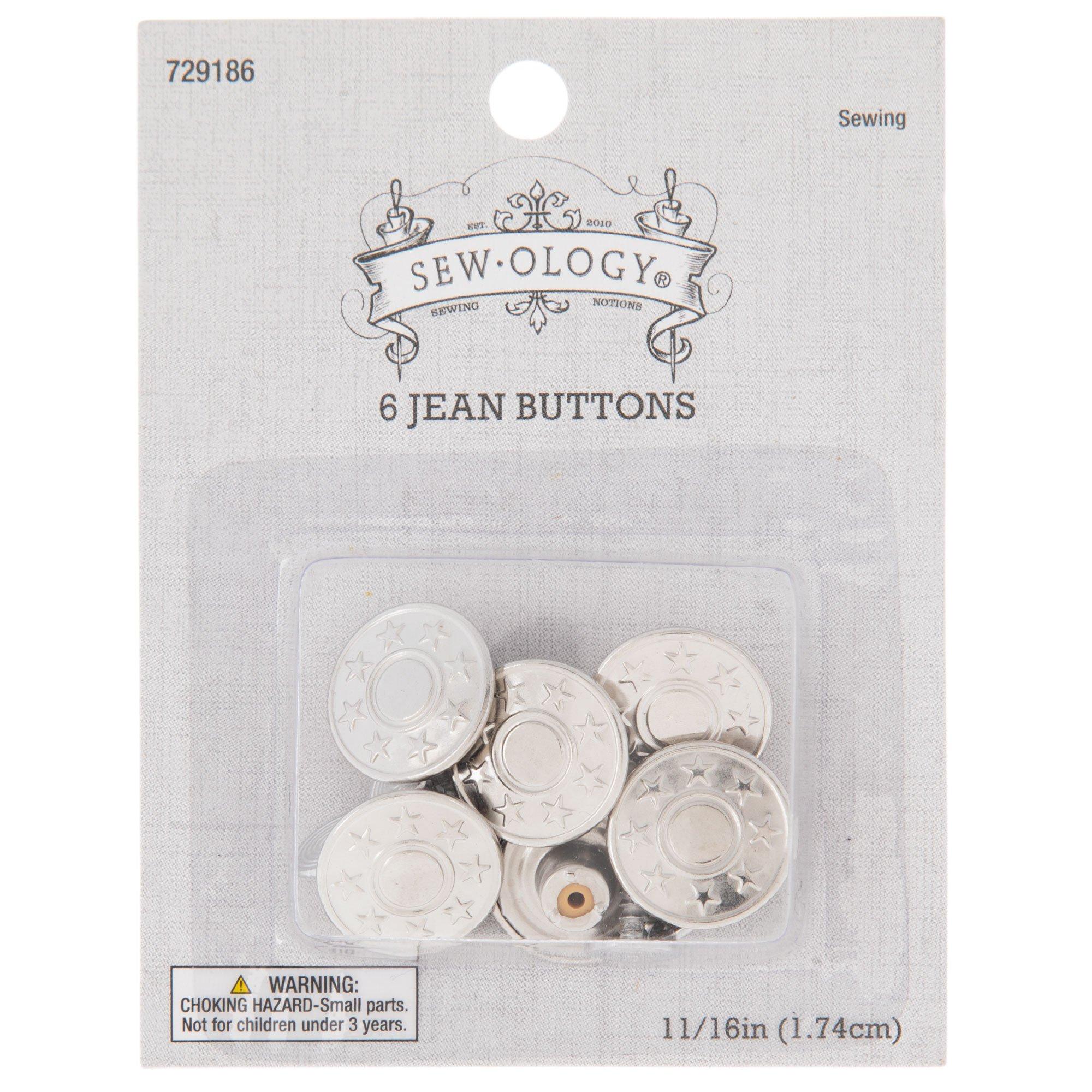 Jean Buttons | Hobby Lobby | 729186