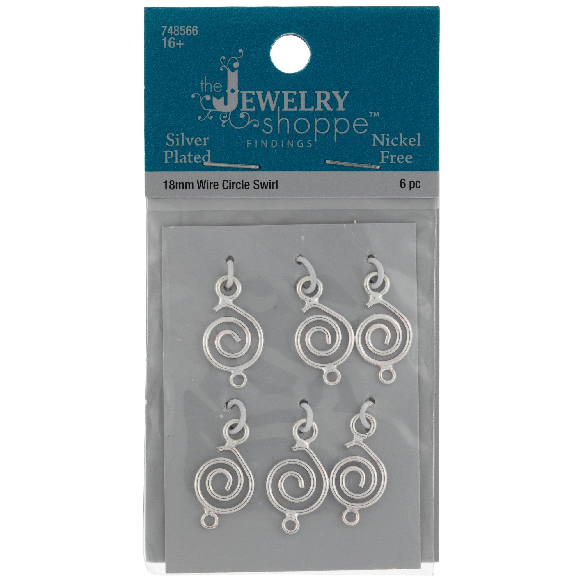 Wire Circle Swirls - 18mm | Hobby Lobby | 748566