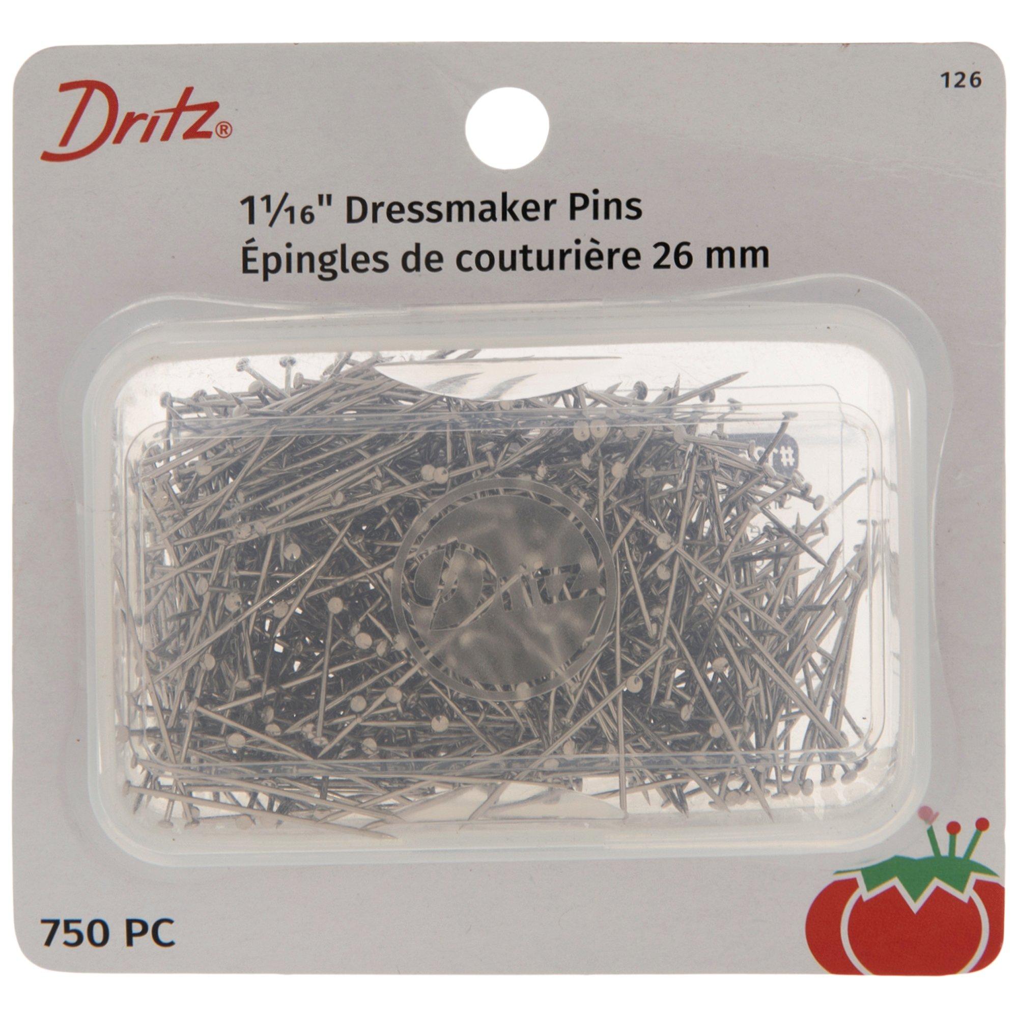 Nickel-Plated Steel Dressmaker Pins - Size 17 | Hobby Lobby | 759092