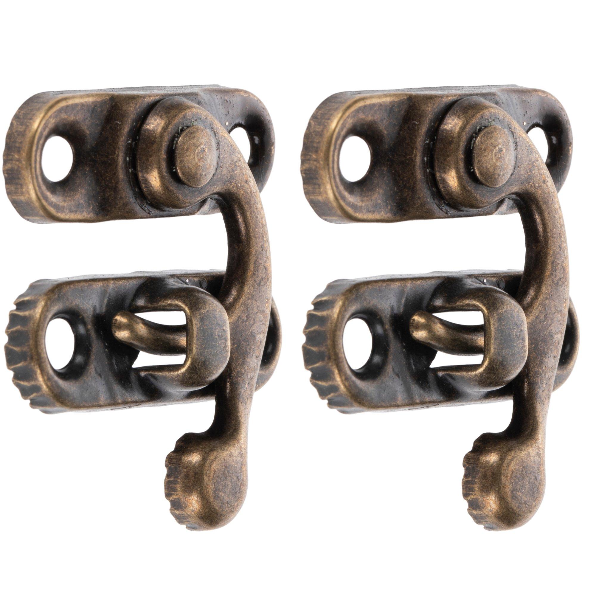 Antique Brass Plated Swing-Arm Clasps - 1 3/16" | Hobby Lobby | 763193