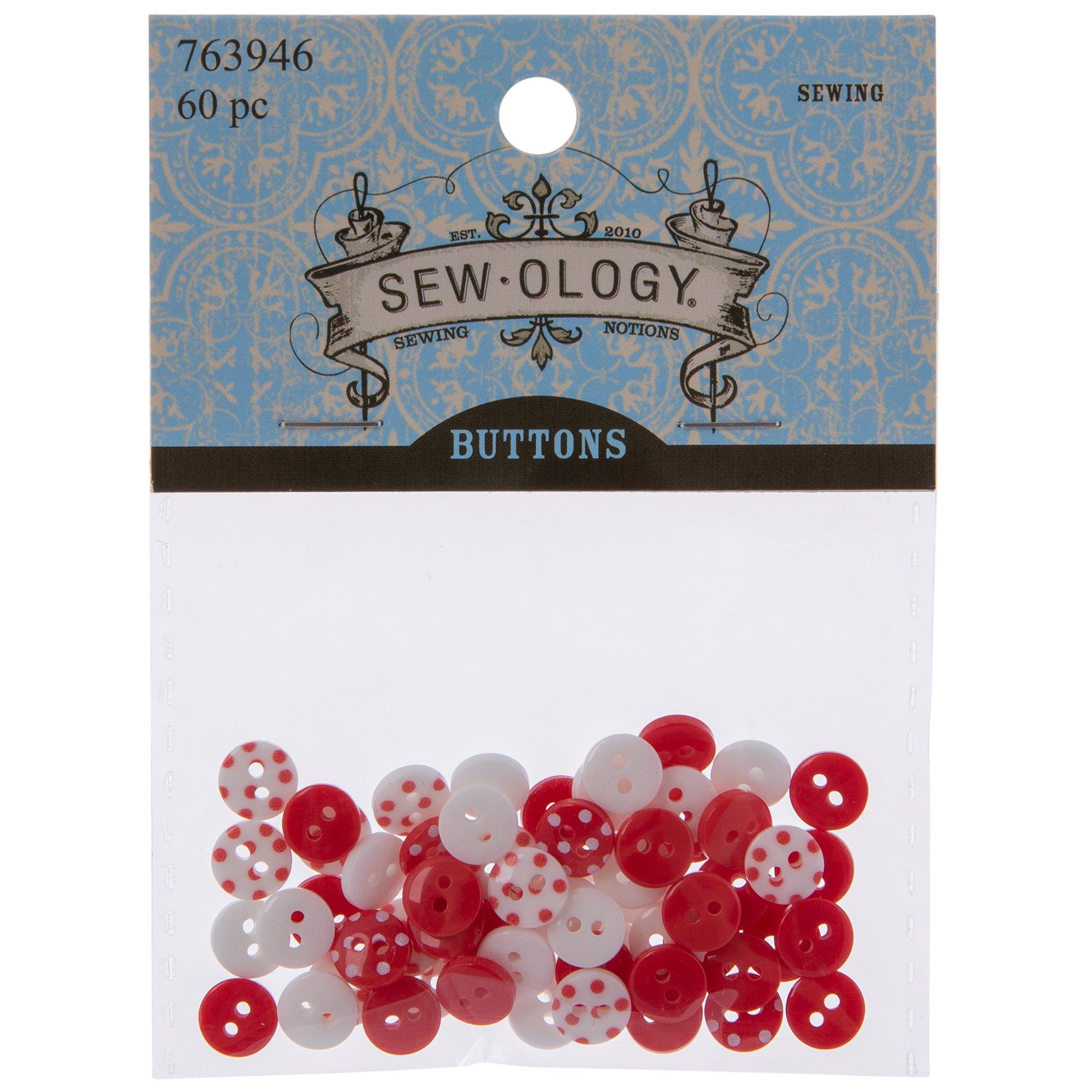 Mini Polka Dot Buttons - 8mm | Hobby Lobby | 763946