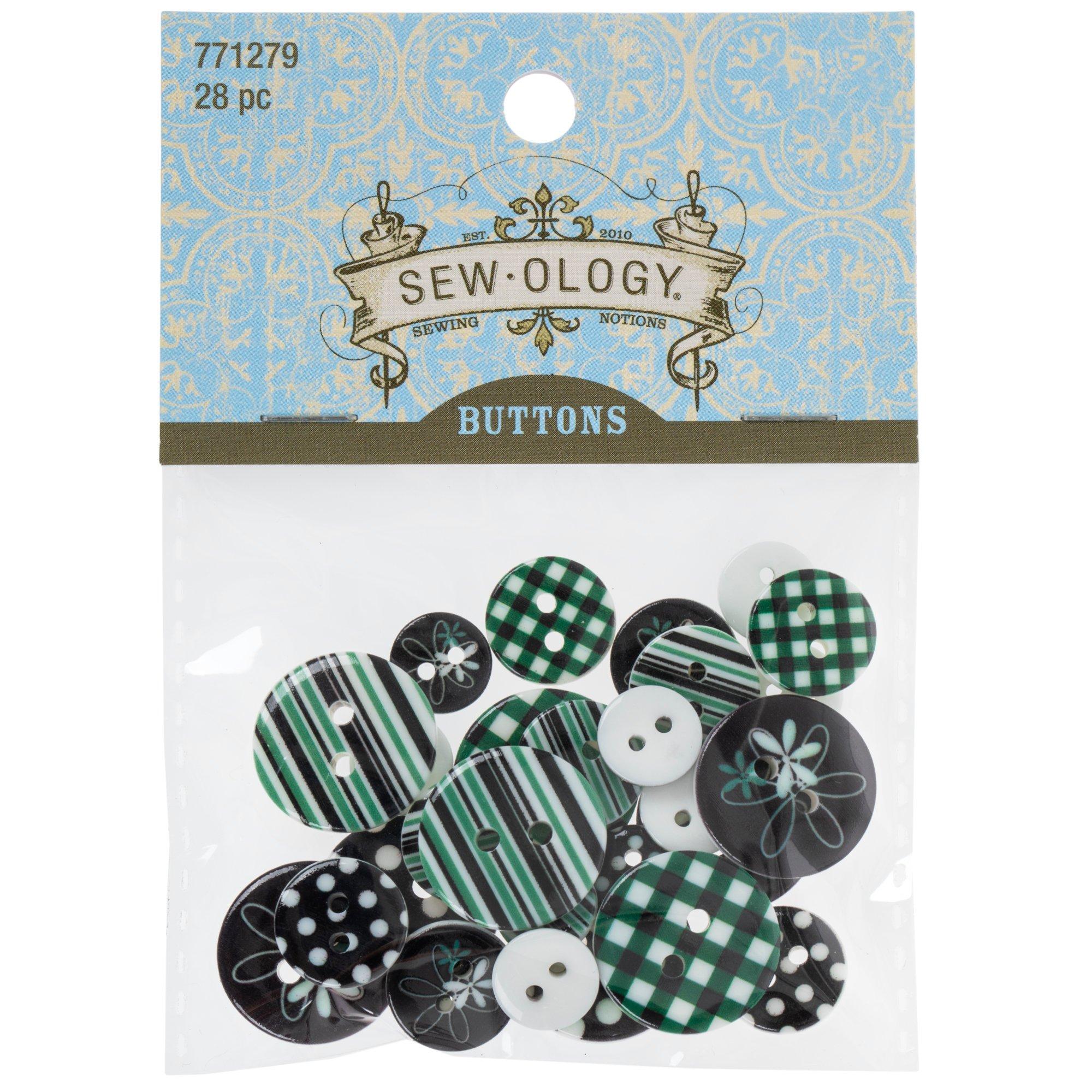 Patterned Round Buttons | Hobby Lobby | 771279