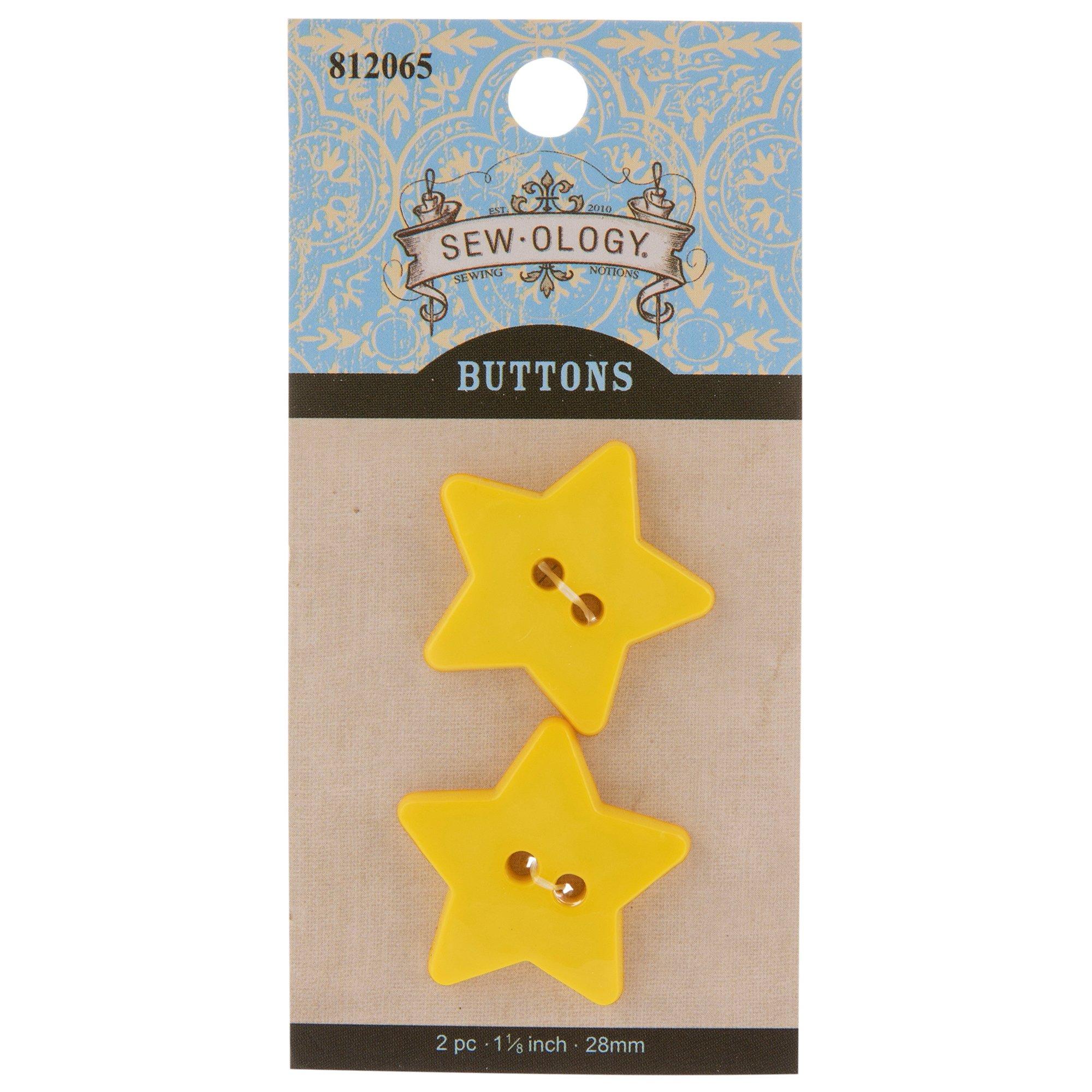 Star Buttons For Sewing
