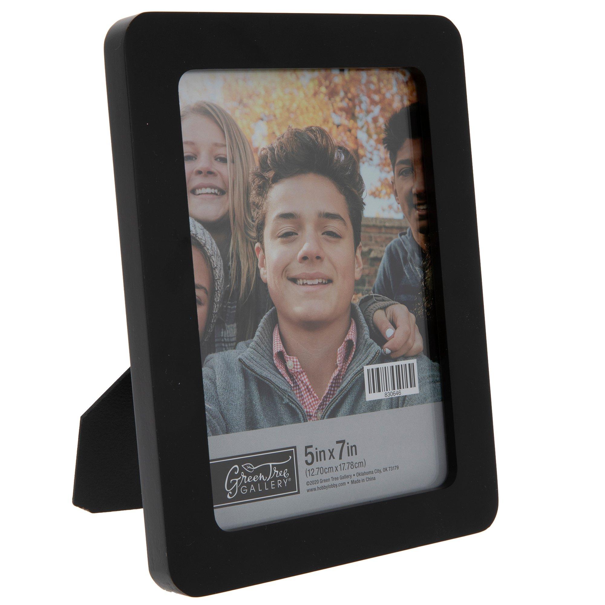 Black Rounded Wood Picture Frame | Hobby Lobby | 830646