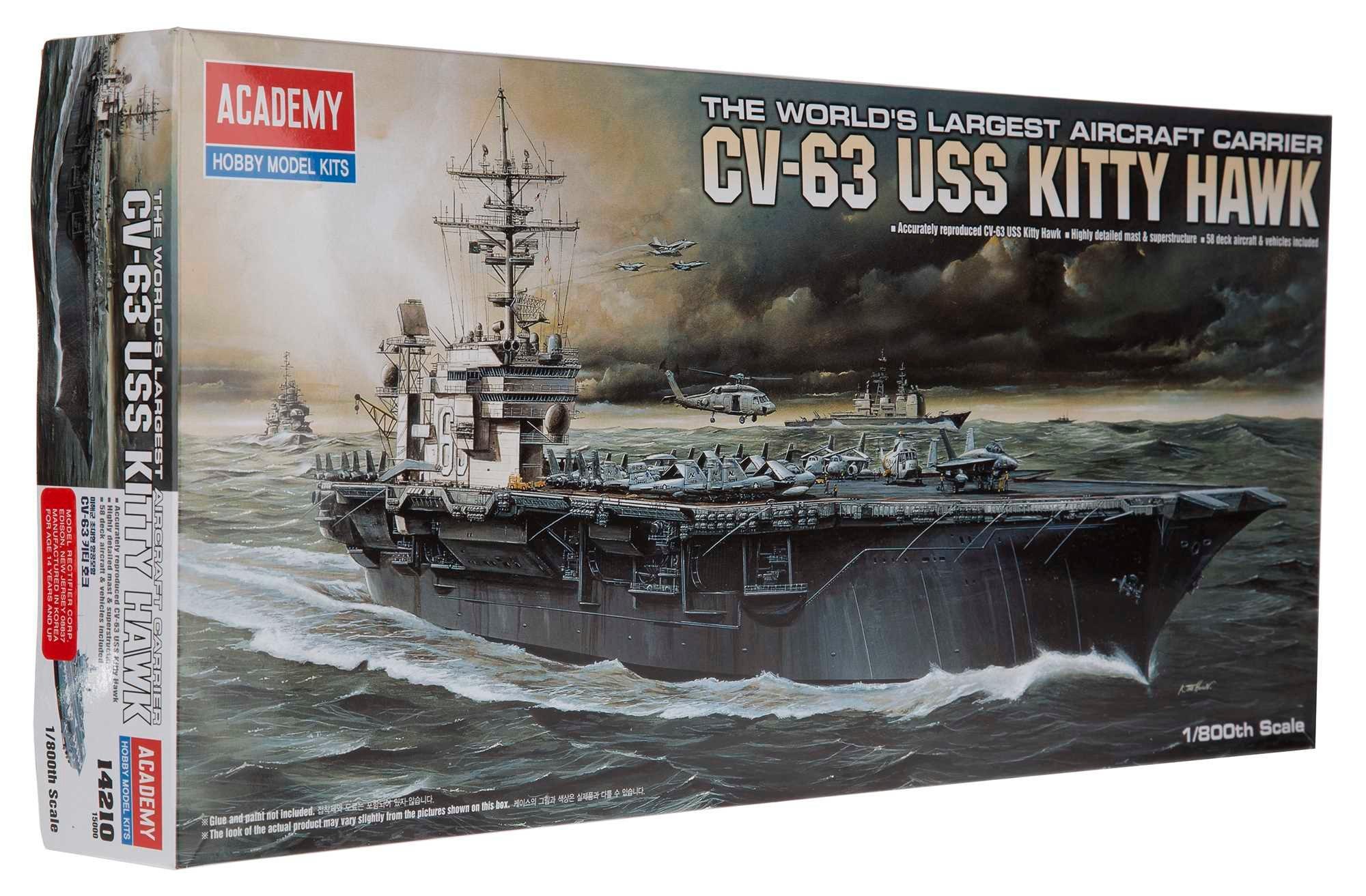 USS Kitty Hawk CV-63 Model Kit | Hobby Lobby | 834820