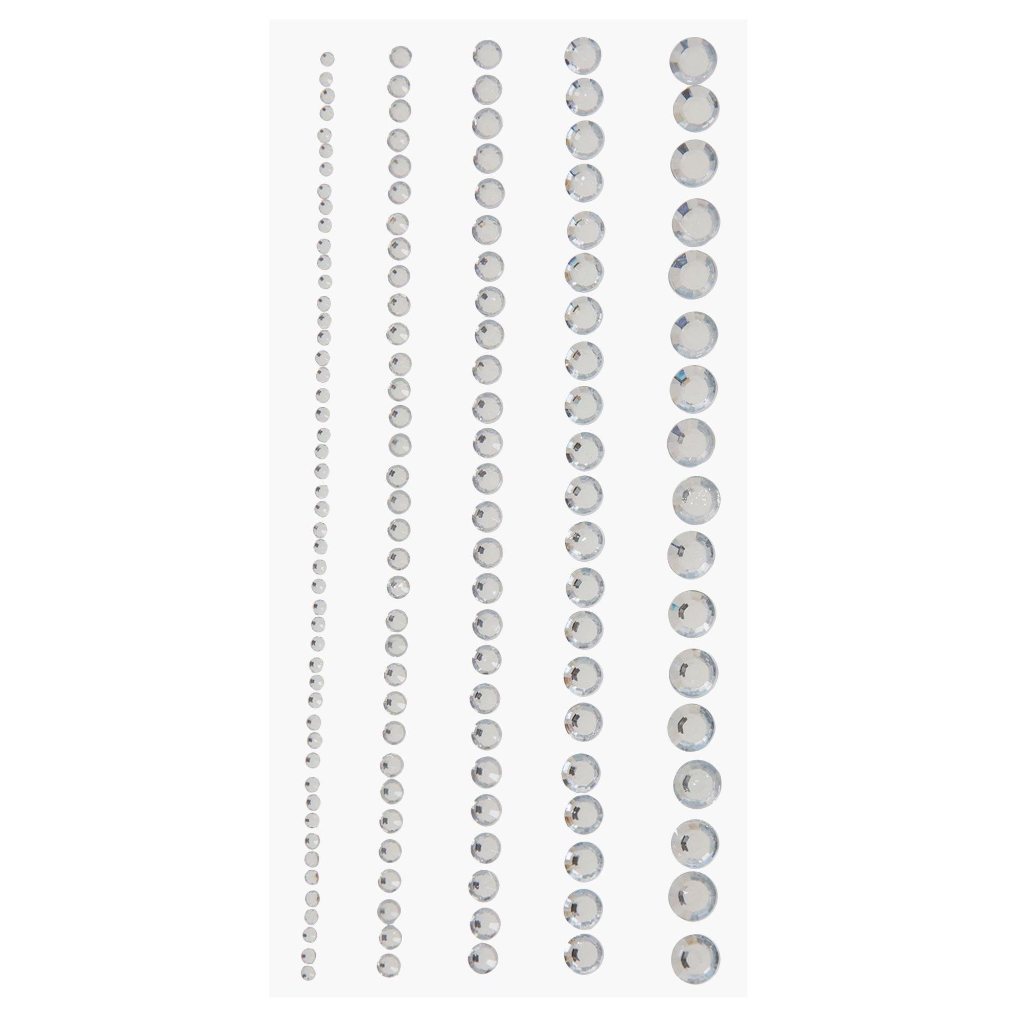 Round Rhinestone Border Stickers | Hobby Lobby | 862482
